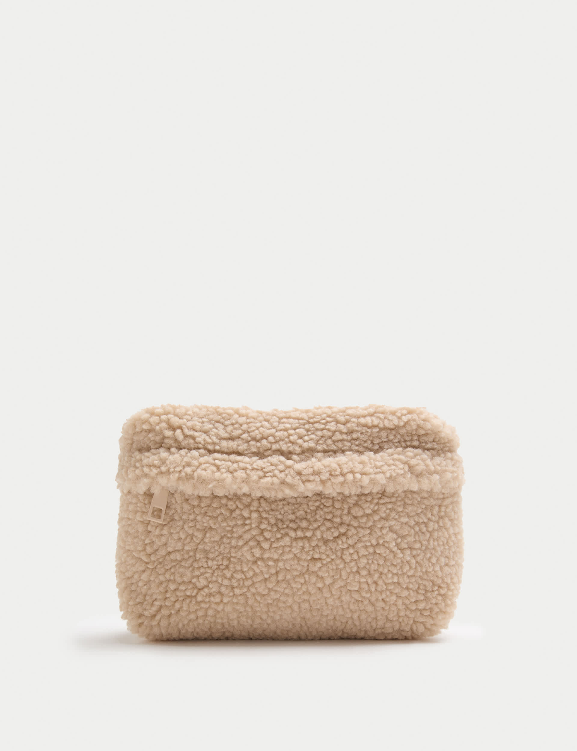 Borg Zip Up Pouch | M&S