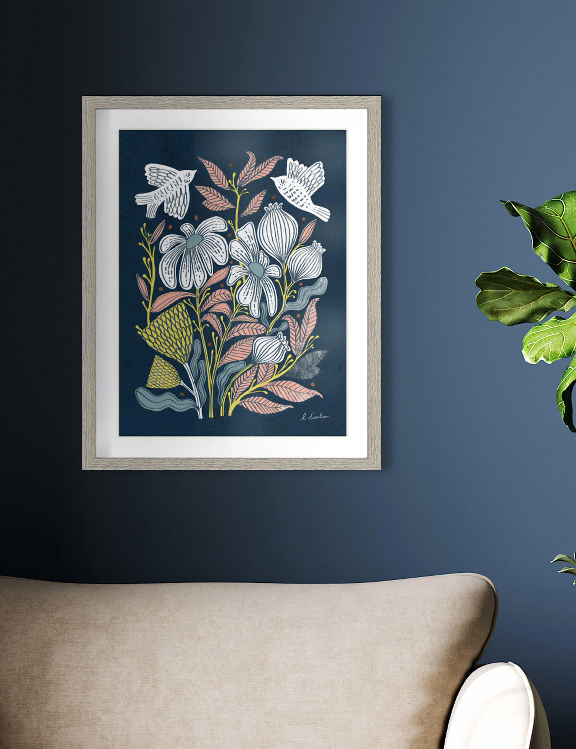 Chorus Rectangle Framed Art | Gallery Direct | M&S