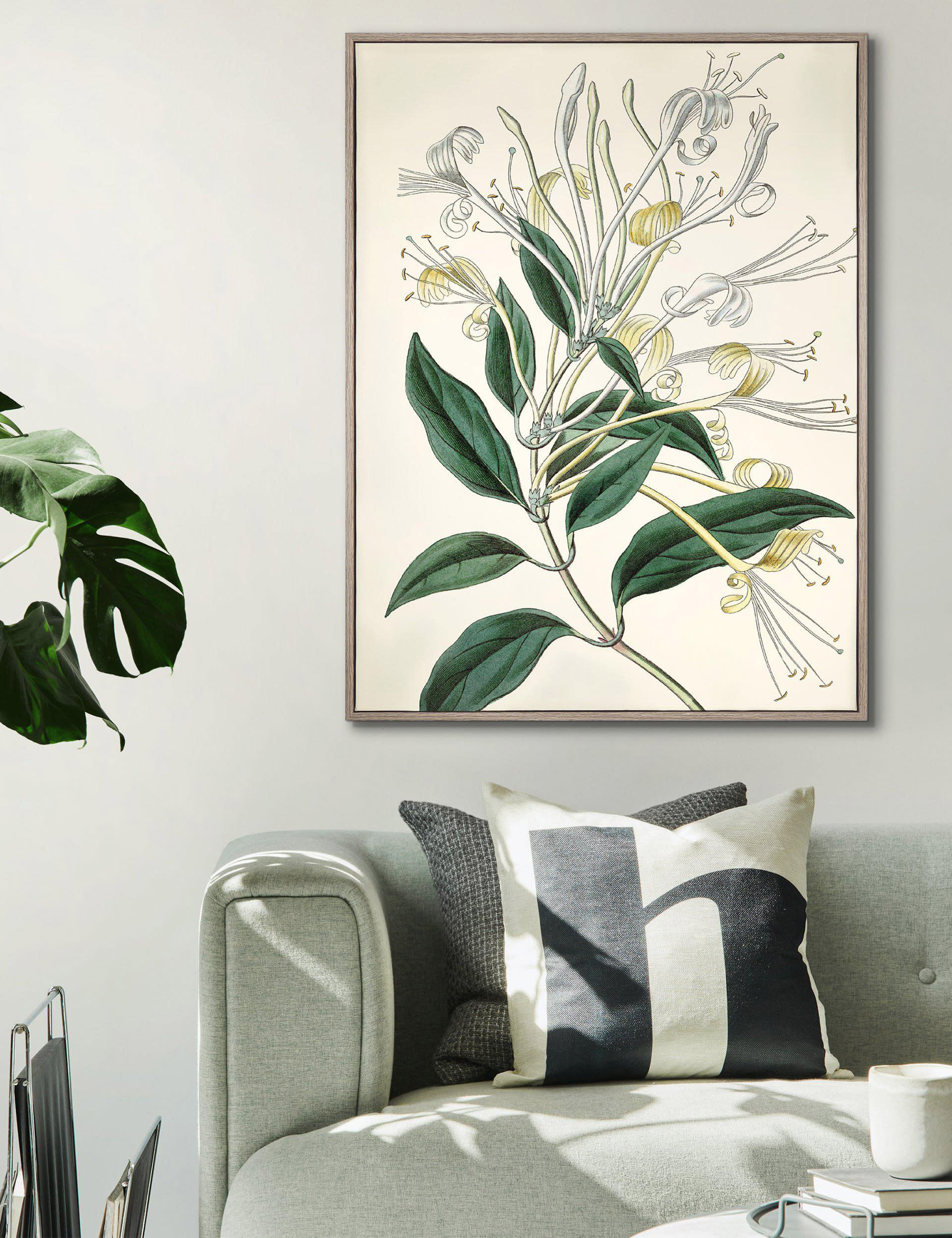 Flourishing Foliage Rectangle Framed Art | Gallery Direct | M&S