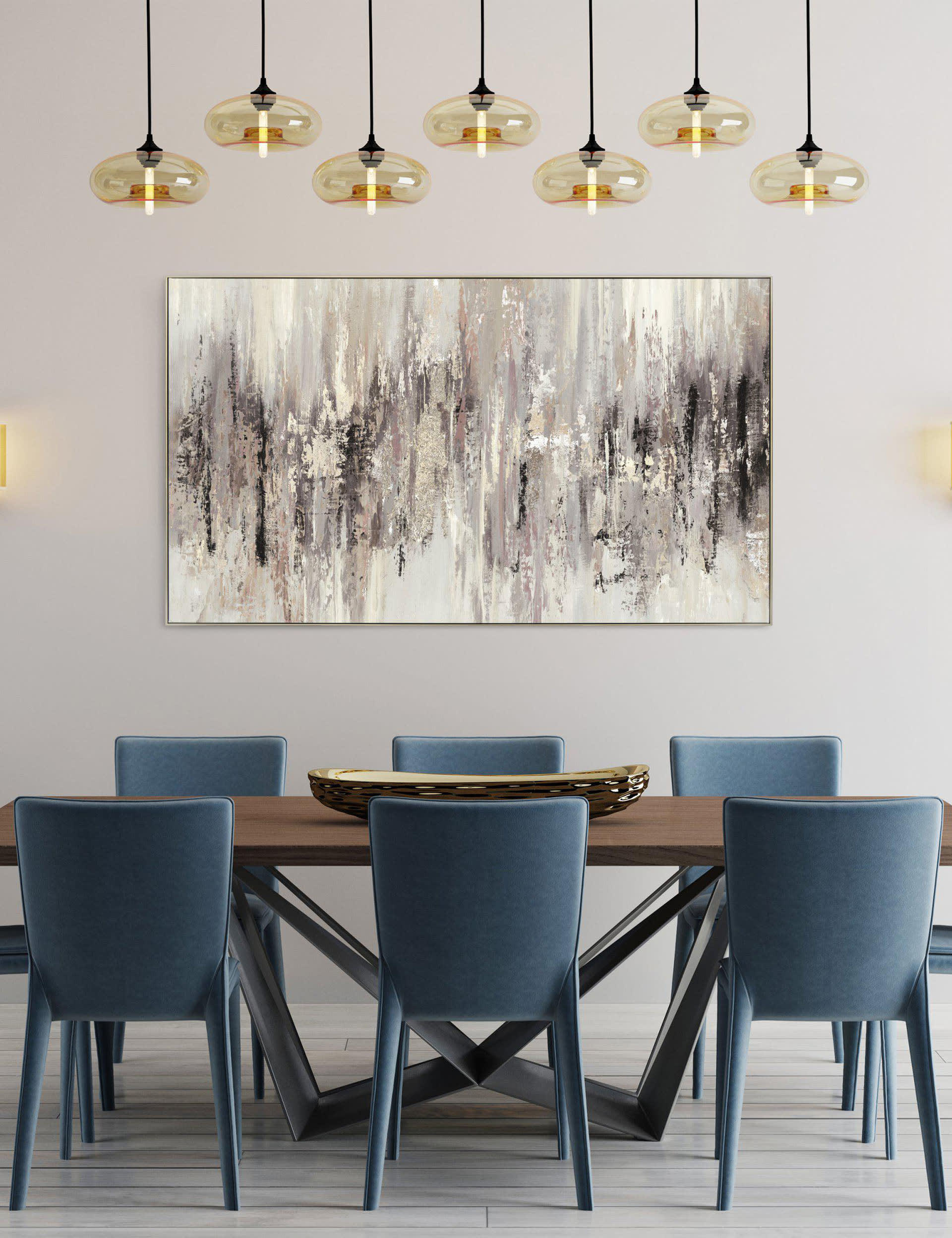 Elemental Abstract Rectangle Framed Art | Gallery Direct | M&S