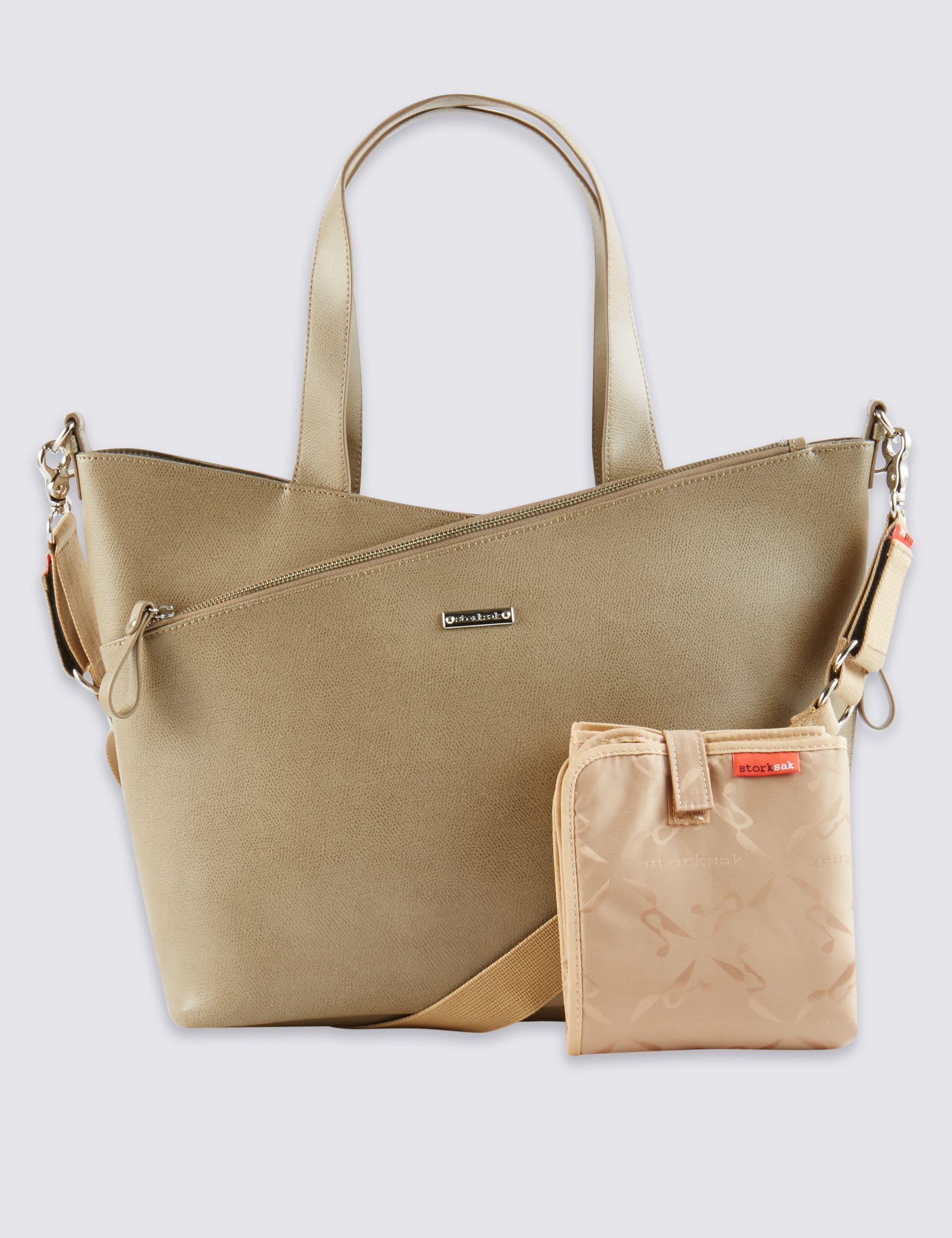 Lucinda Leather Bag | Storksak | M&S