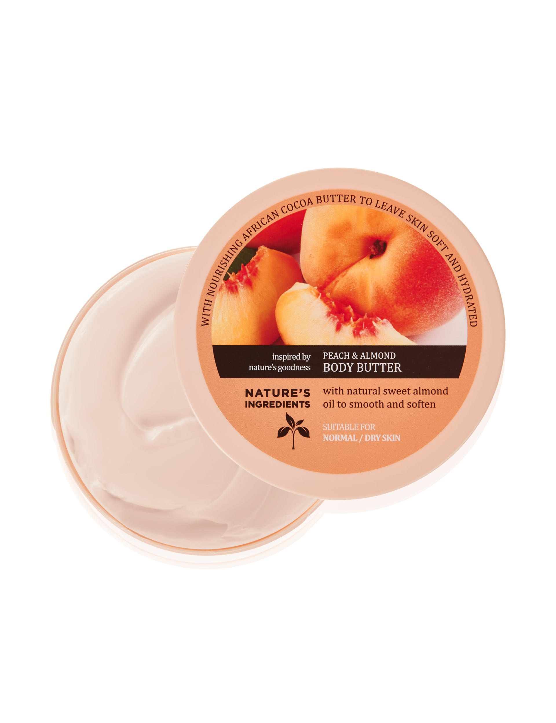 Peach Body Butter 200ml | Nature's Ingredients | M&S