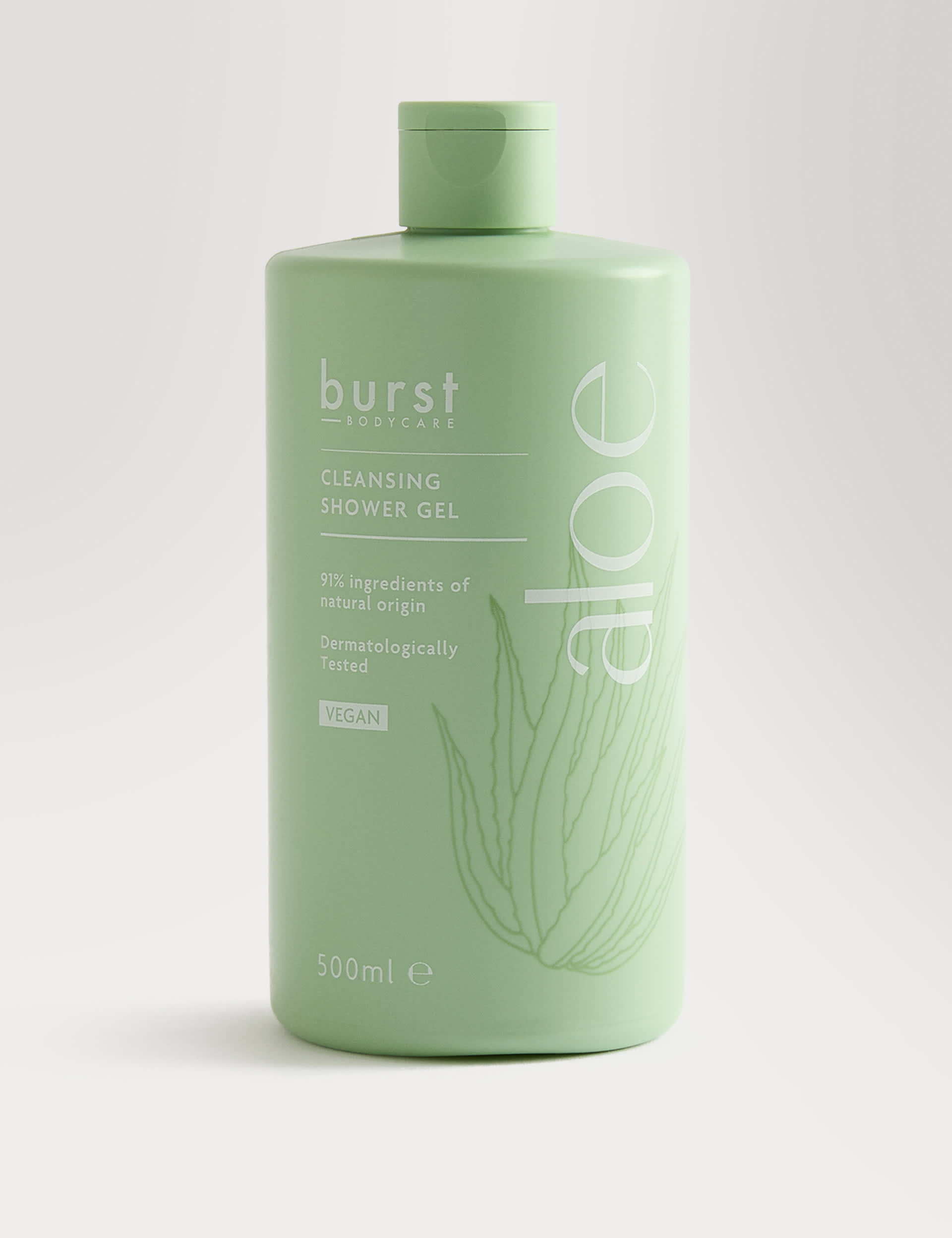 Aloe Shower Gel 500ml | Burst Bodycare | M&S