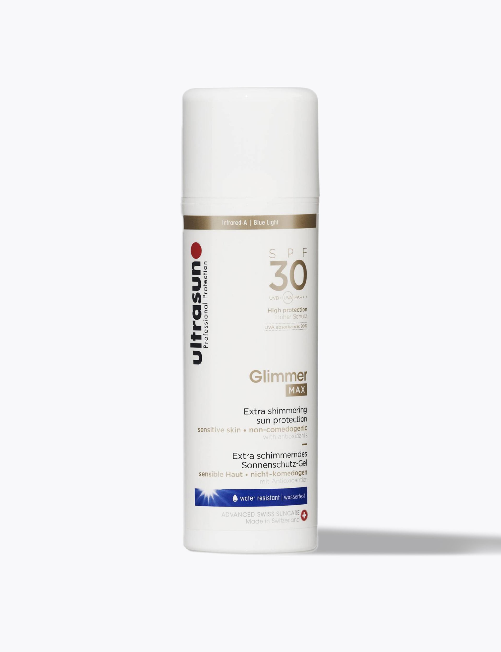 Glimmer Max Cream SPF 30 150ml | Ultrasun | M&S