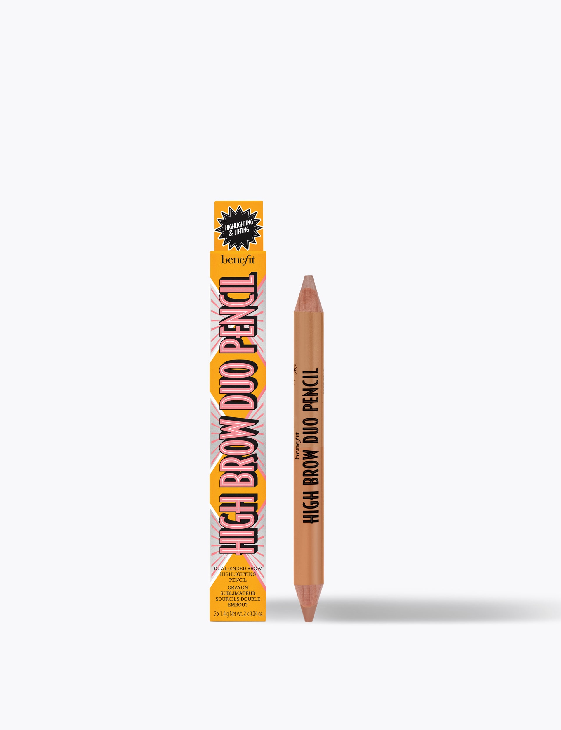 HIGH BROW DUO EYEBROW HIGHLIGHTING PENCIL 2.8G | BENEFIT | M&S