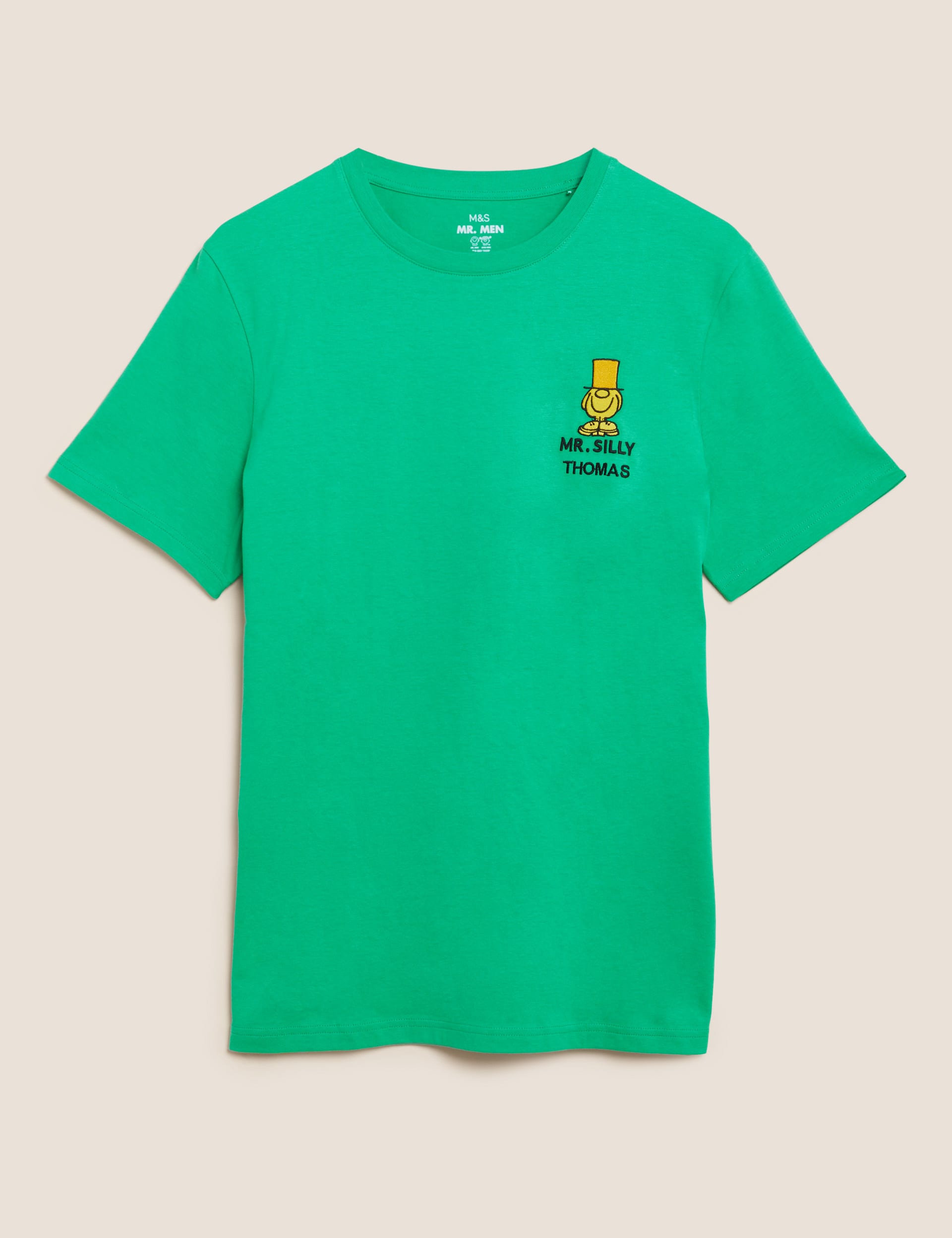 Personalised Pure Cotton Mr Silly™ T-Shirt | M&S Collection | M&S