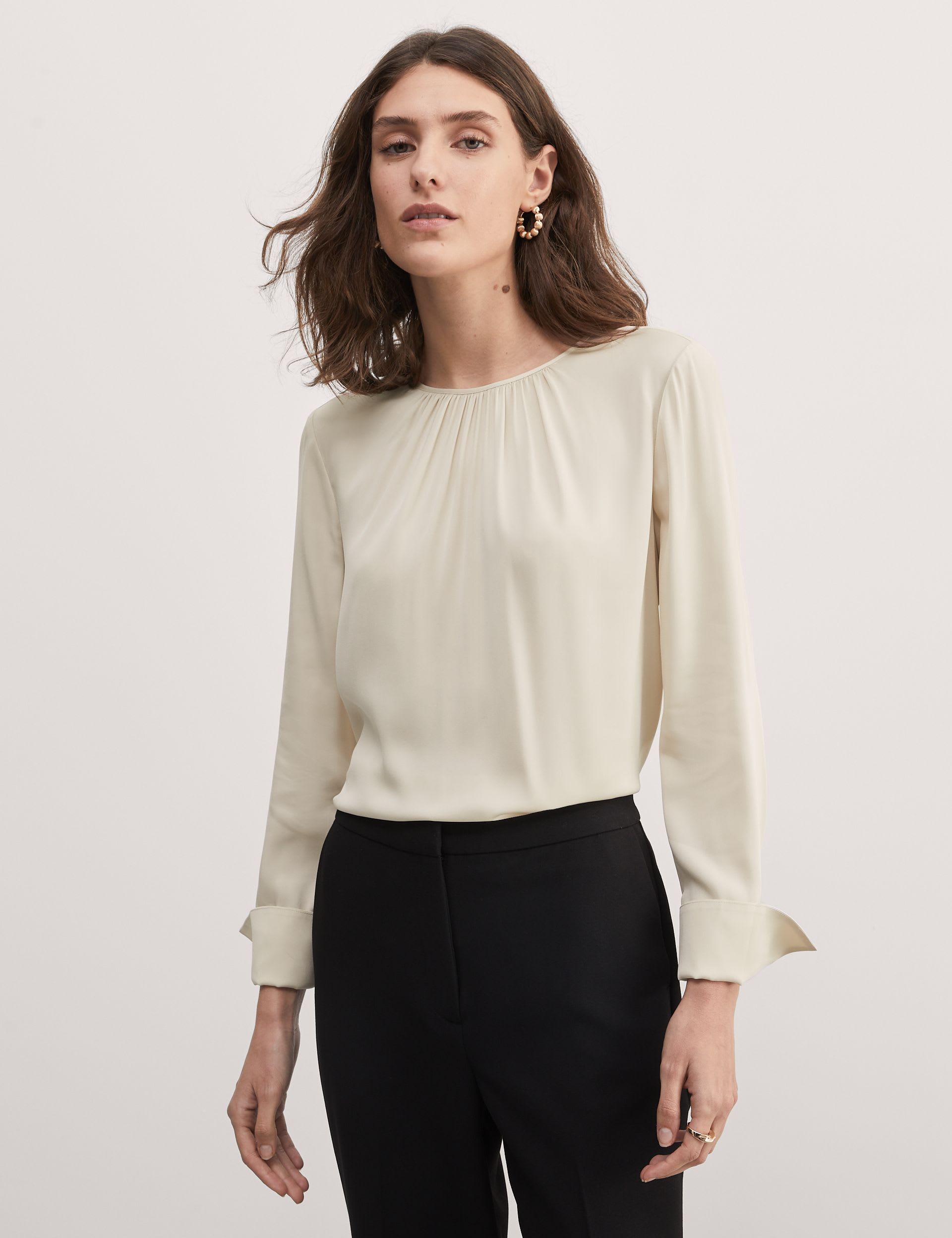 Women’s Cream Shirts & Blouses | M&S