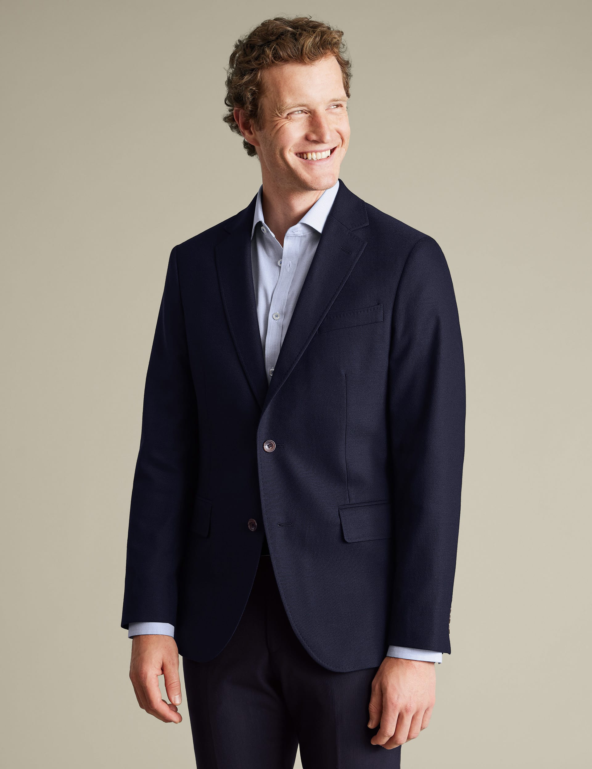 Slim Fit Wool Rich Stretch Suit Jacket | Charles Tyrwhitt | M&S