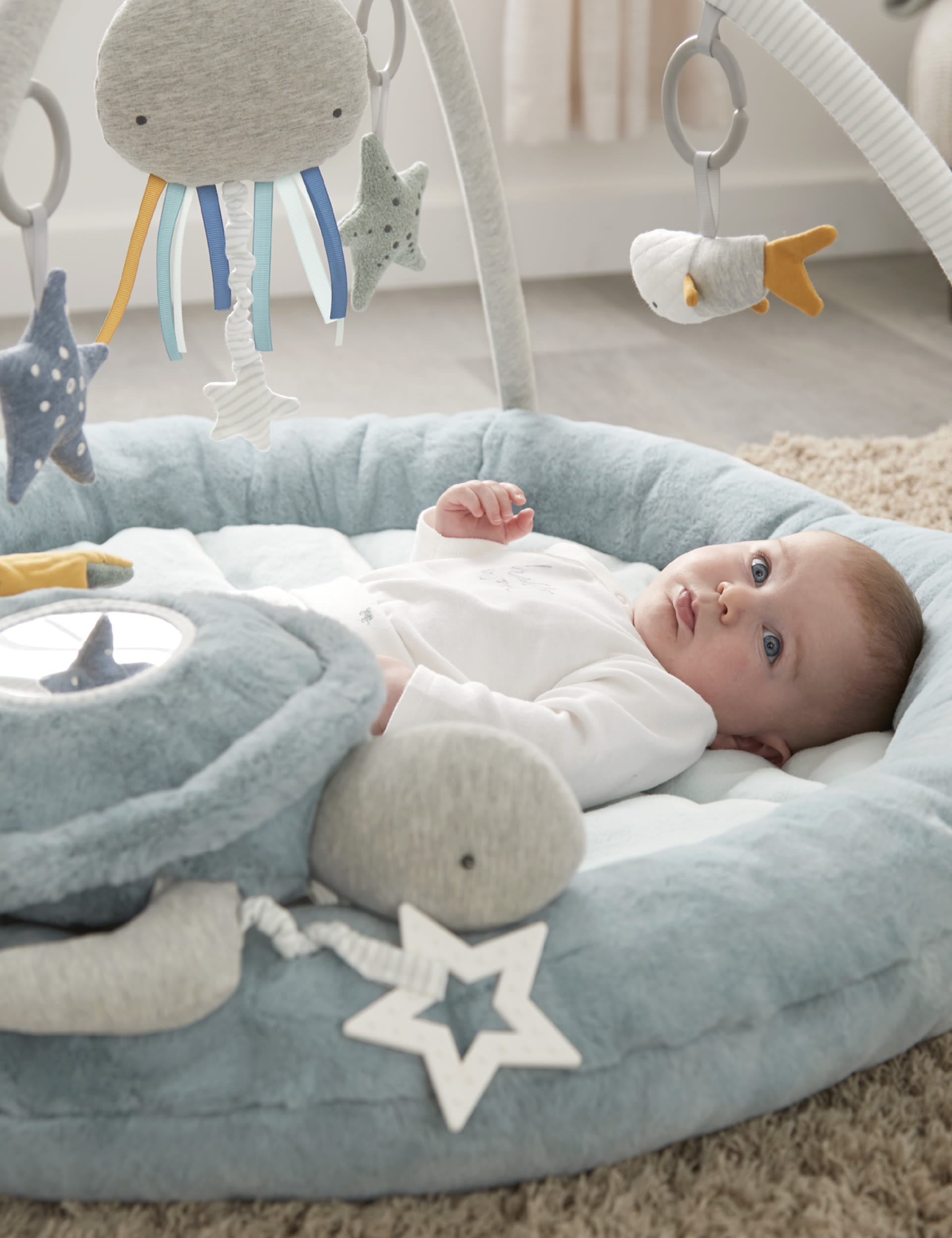 Welcome To The World Under the Sea Playmat & Gym | Mamas & Papas | M&S