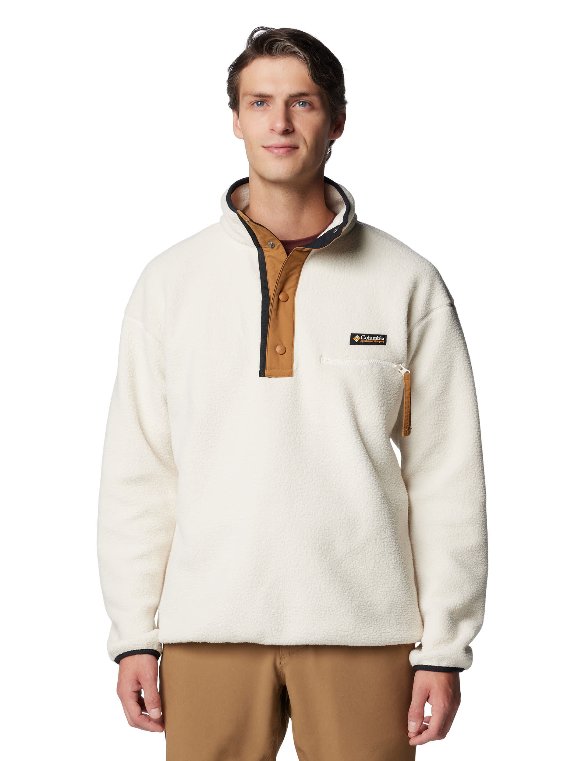 Helvetia II Fleece Funnel Neck Jumper | Columbia | M&S