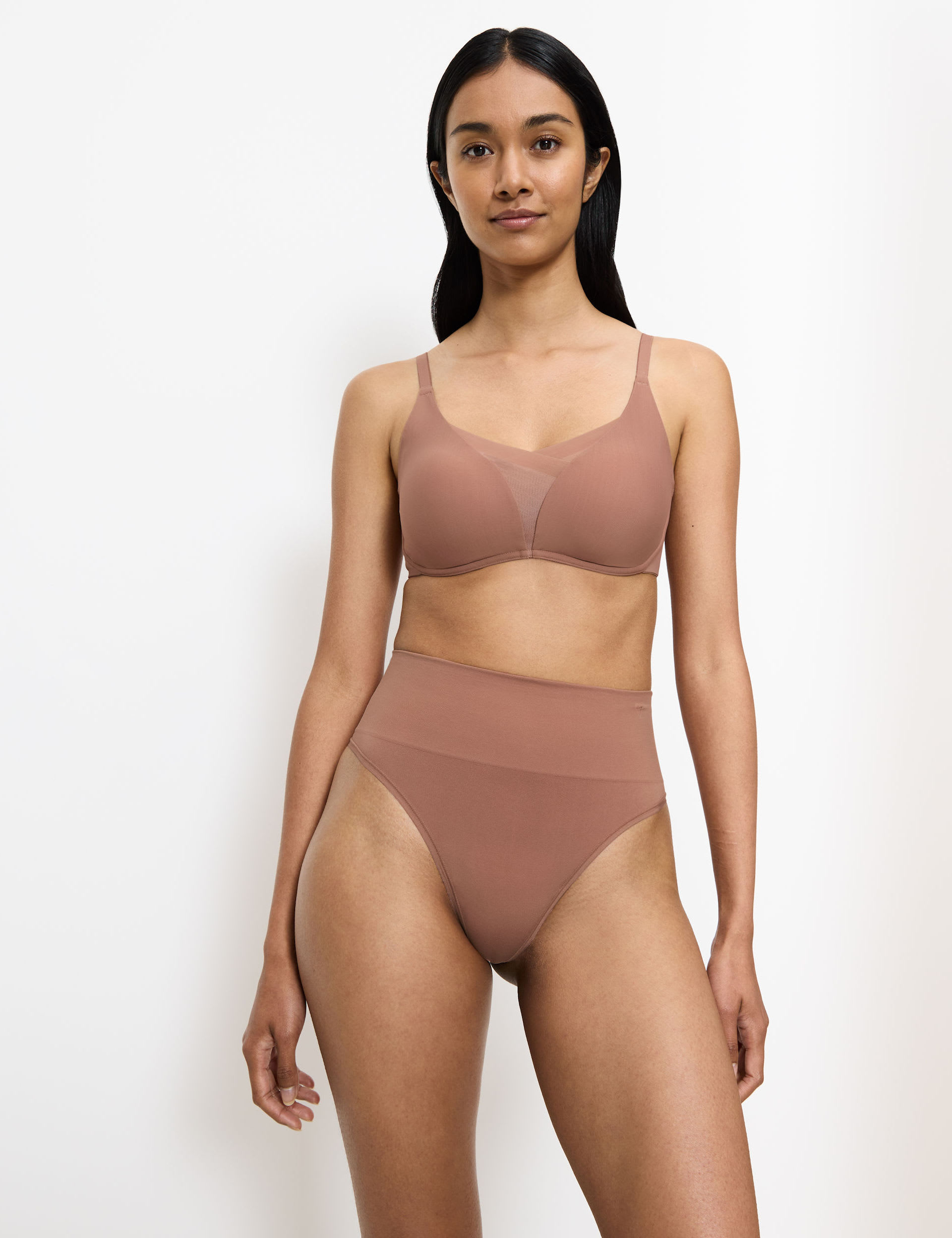 Soft Sculpt Bandeau High Rise Thong | Triumph | M&S