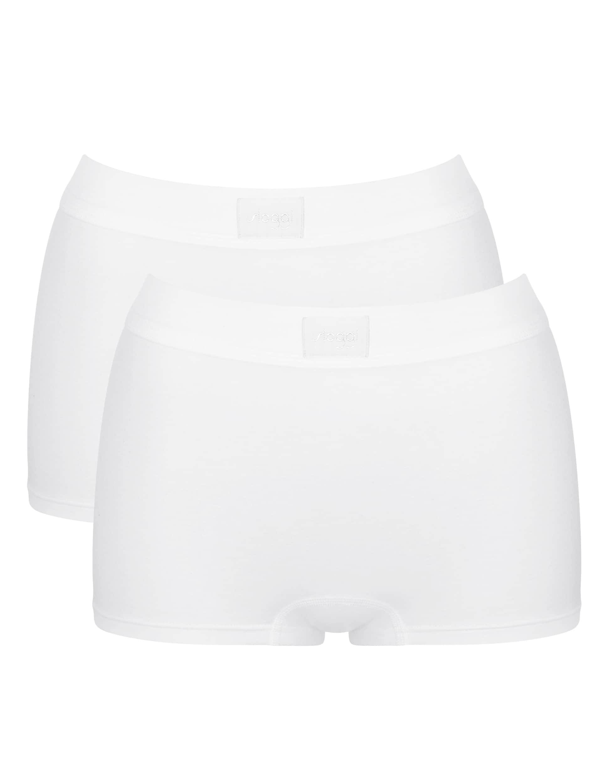 2pk Cotton Rich High Waisted Knicker Shorts | Sloggi | M&S