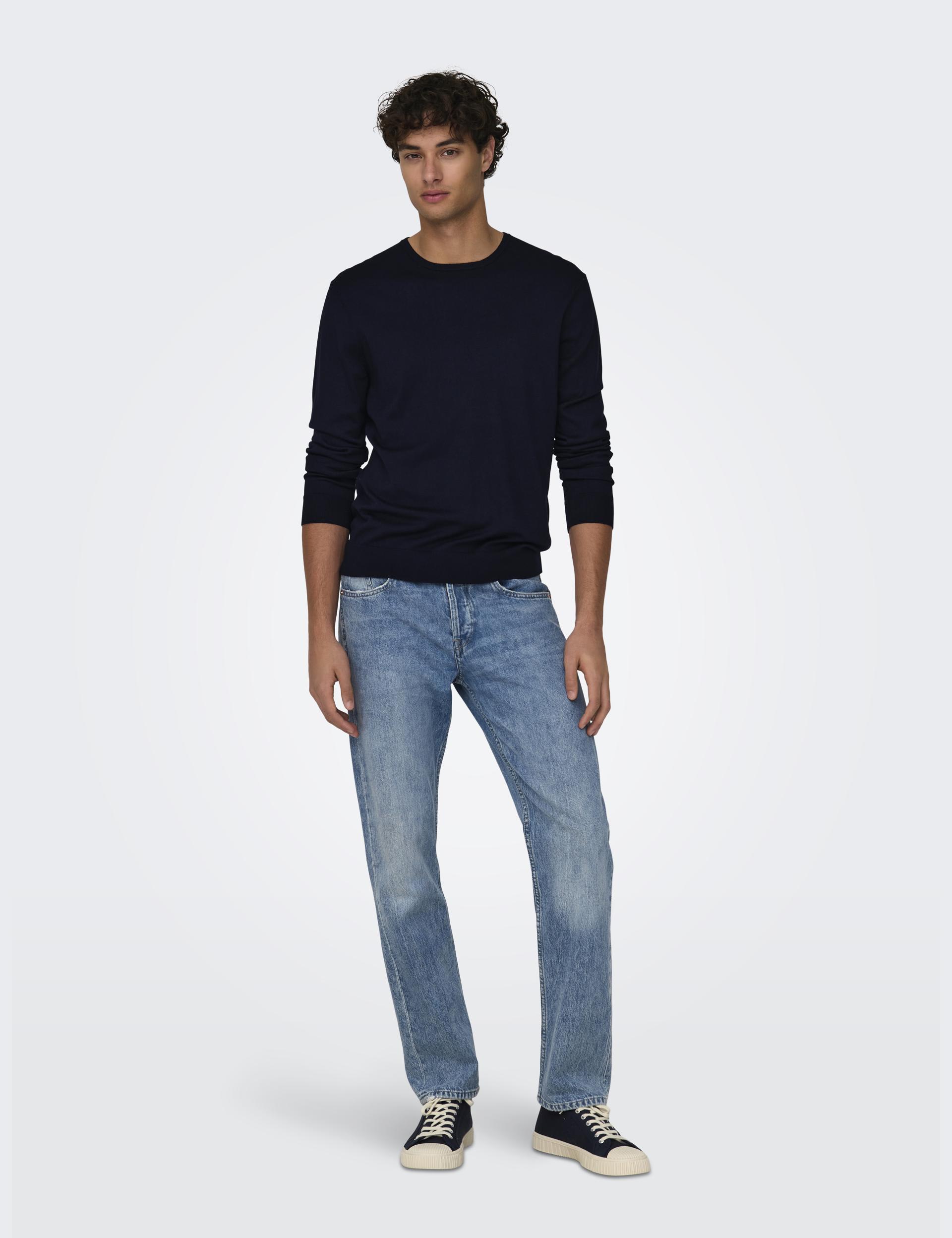 Men's Crew-Neck Jumpers | M&S