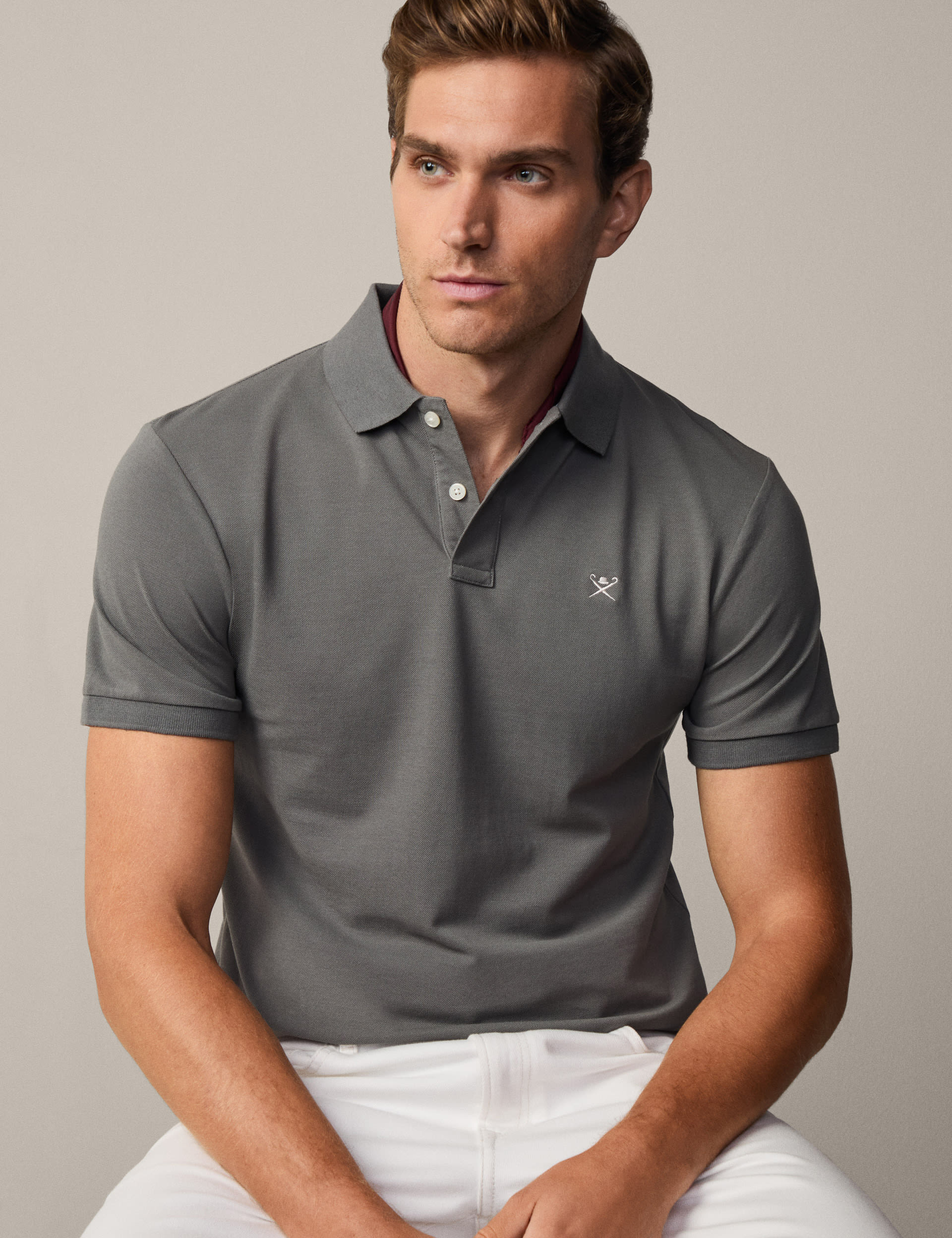 Slim Fit Pure Cotton Polo Shirt | Hackett | M&S