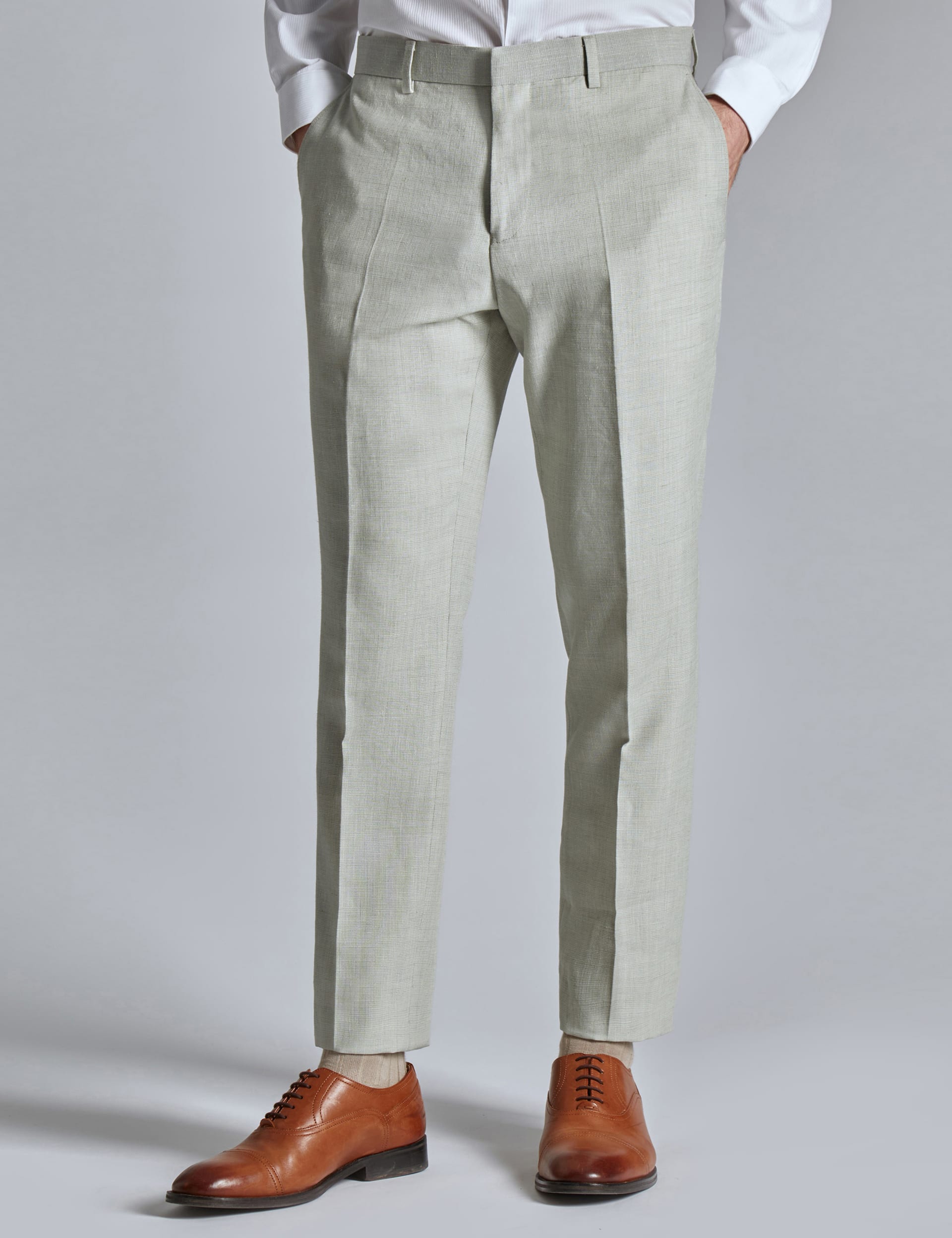 Men's Linen Trousers | M&S