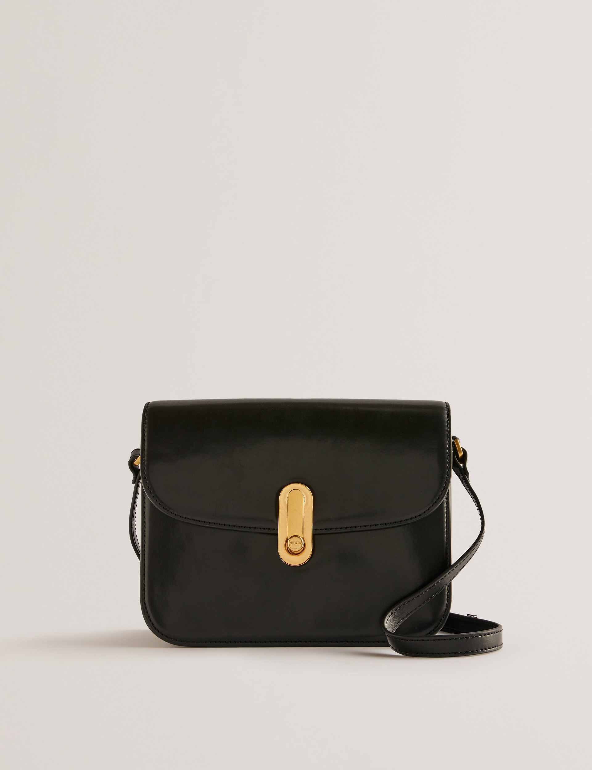 Kkayli Polished Leather Satchel Bag | Ted Baker | M&S