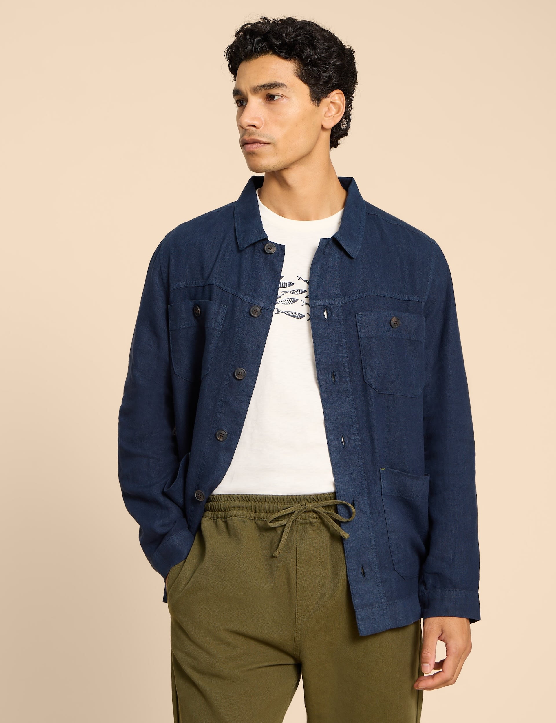 Men’s Linen Jackets | M&S