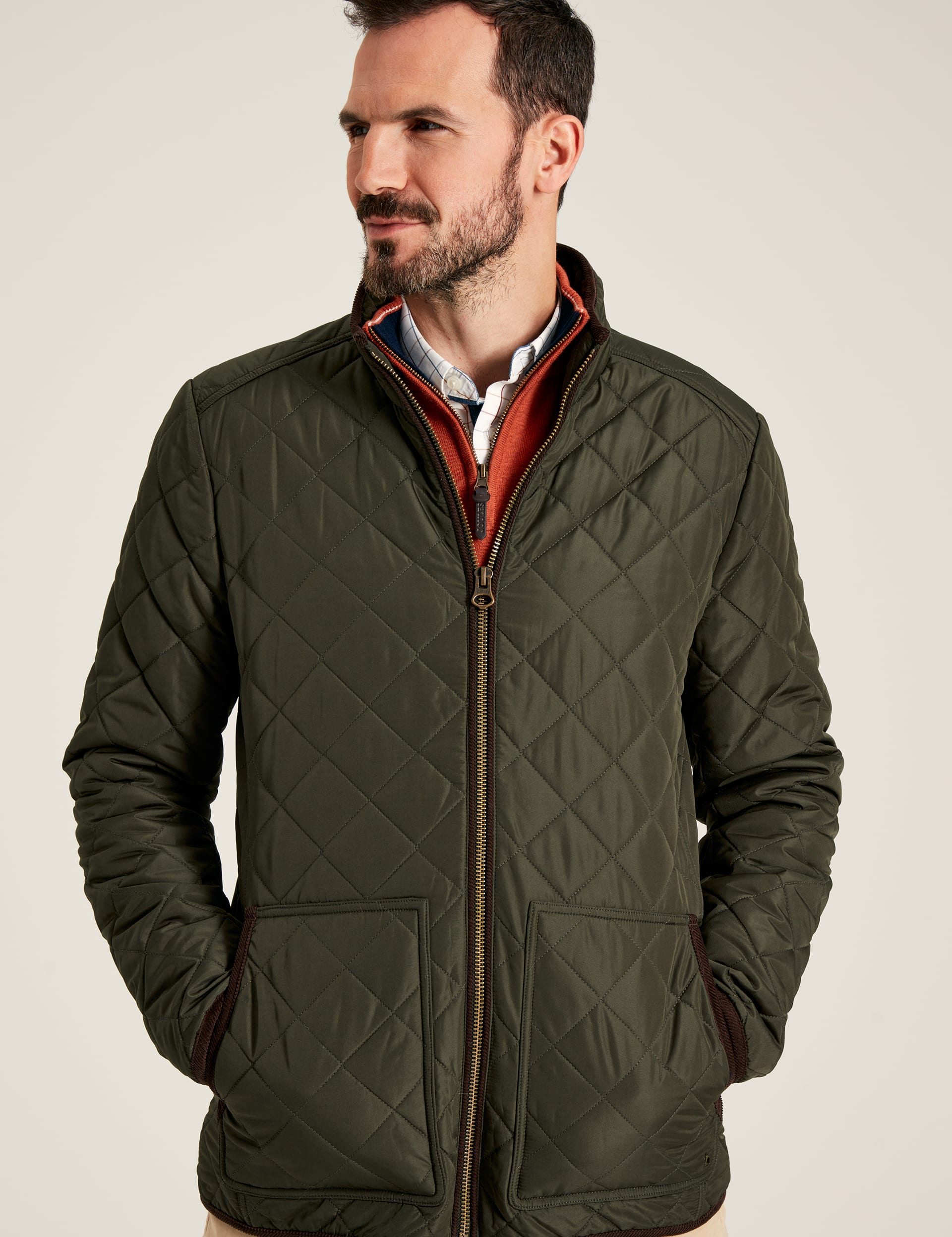 Pure Cotton Quilted Jacket | Joules | M&S