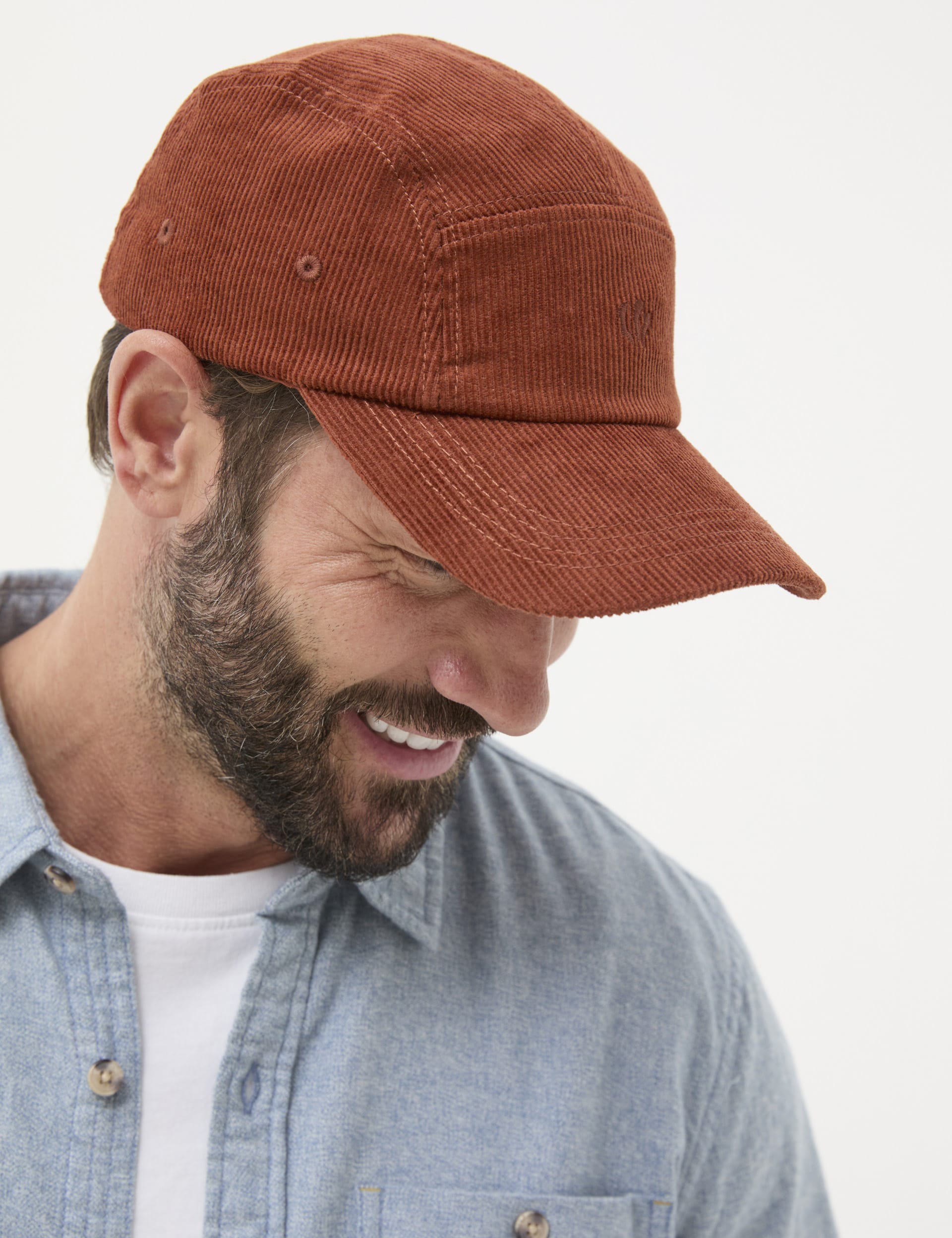 Cord 5 Panel Baseball Cap | FatFace | M&S
