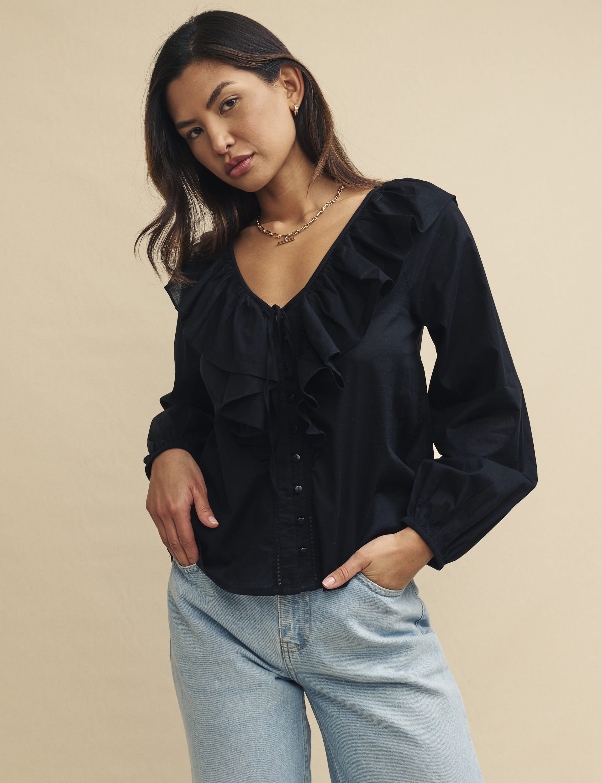 Broderie Anglaise Shirts & Blouses | M&S
