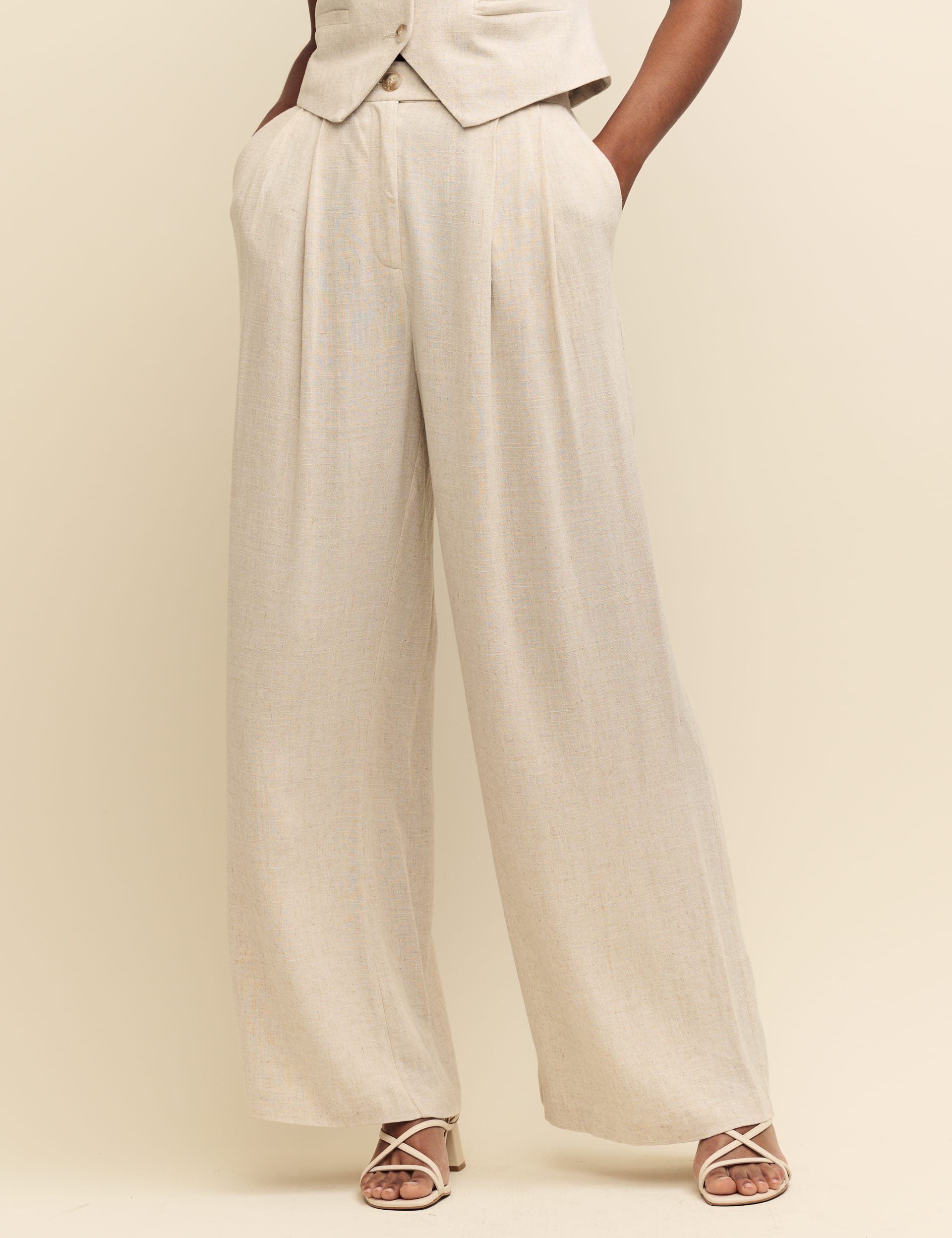 Women’s Cream Trousers | M&S