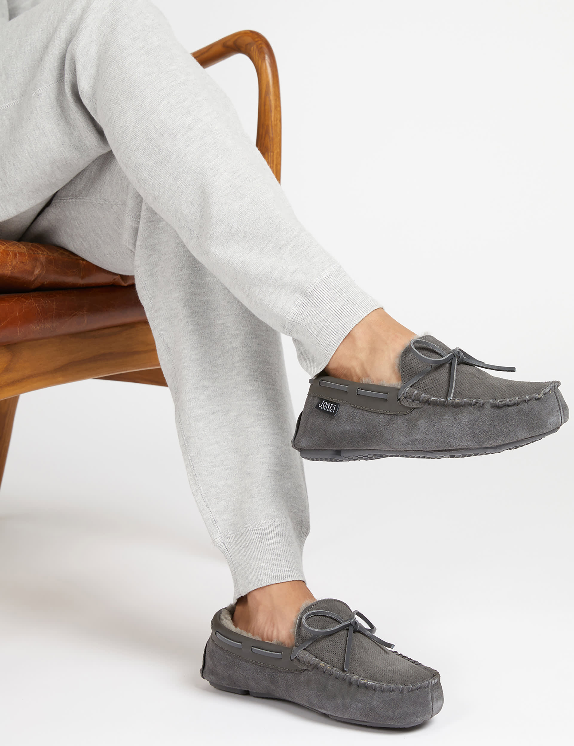 Men’s Leather Slippers | M&S