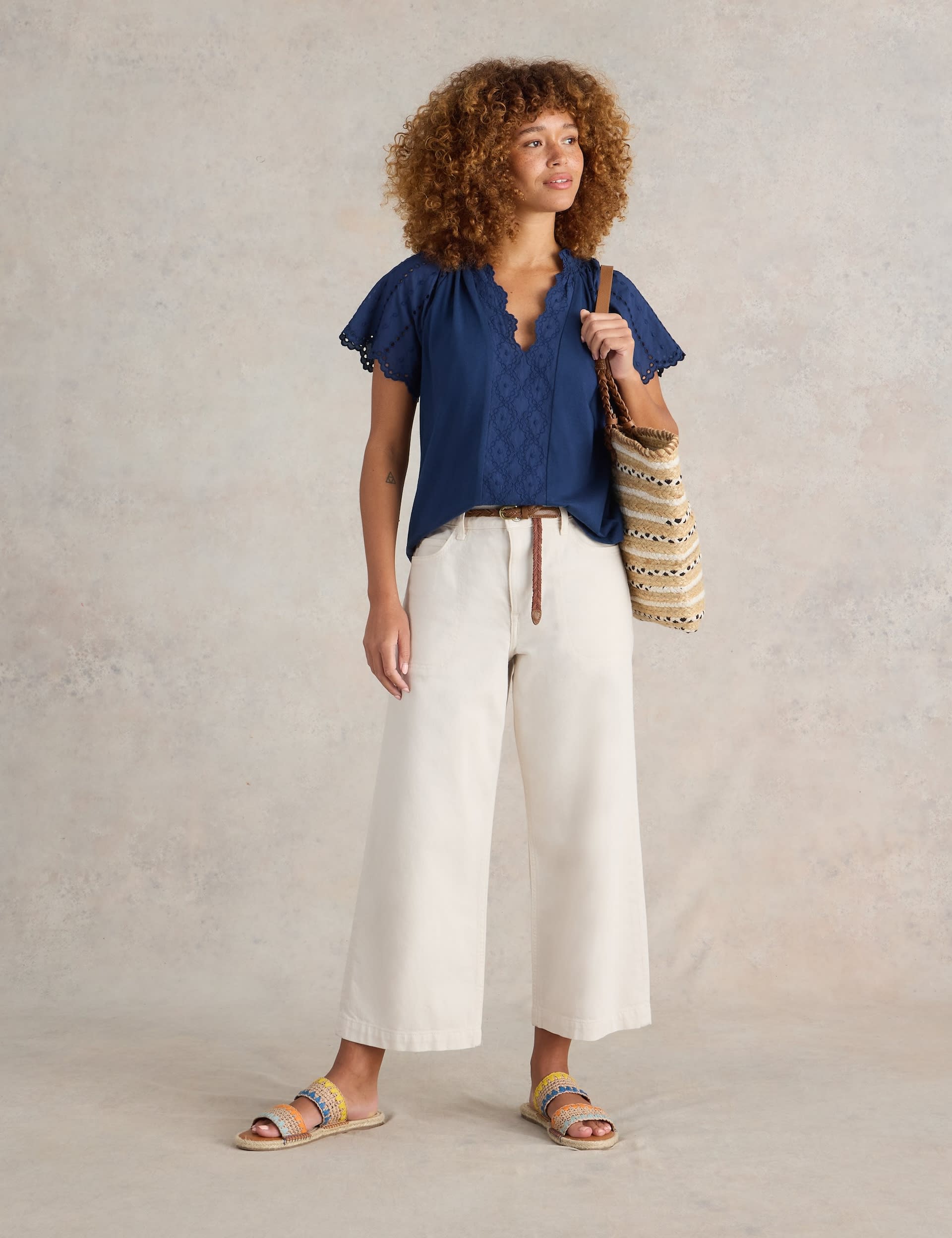 Broderie Anglaise Tops | M&S