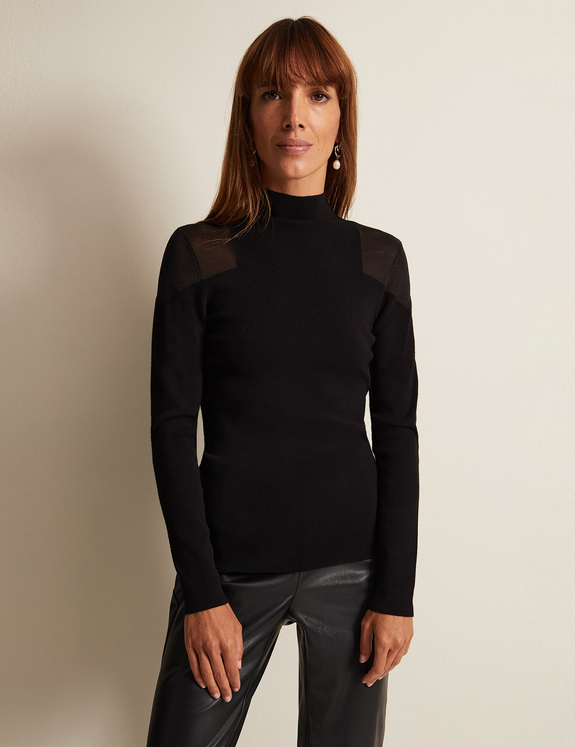 Sheer Cold Shoulder Top | Phase Eight | M&S