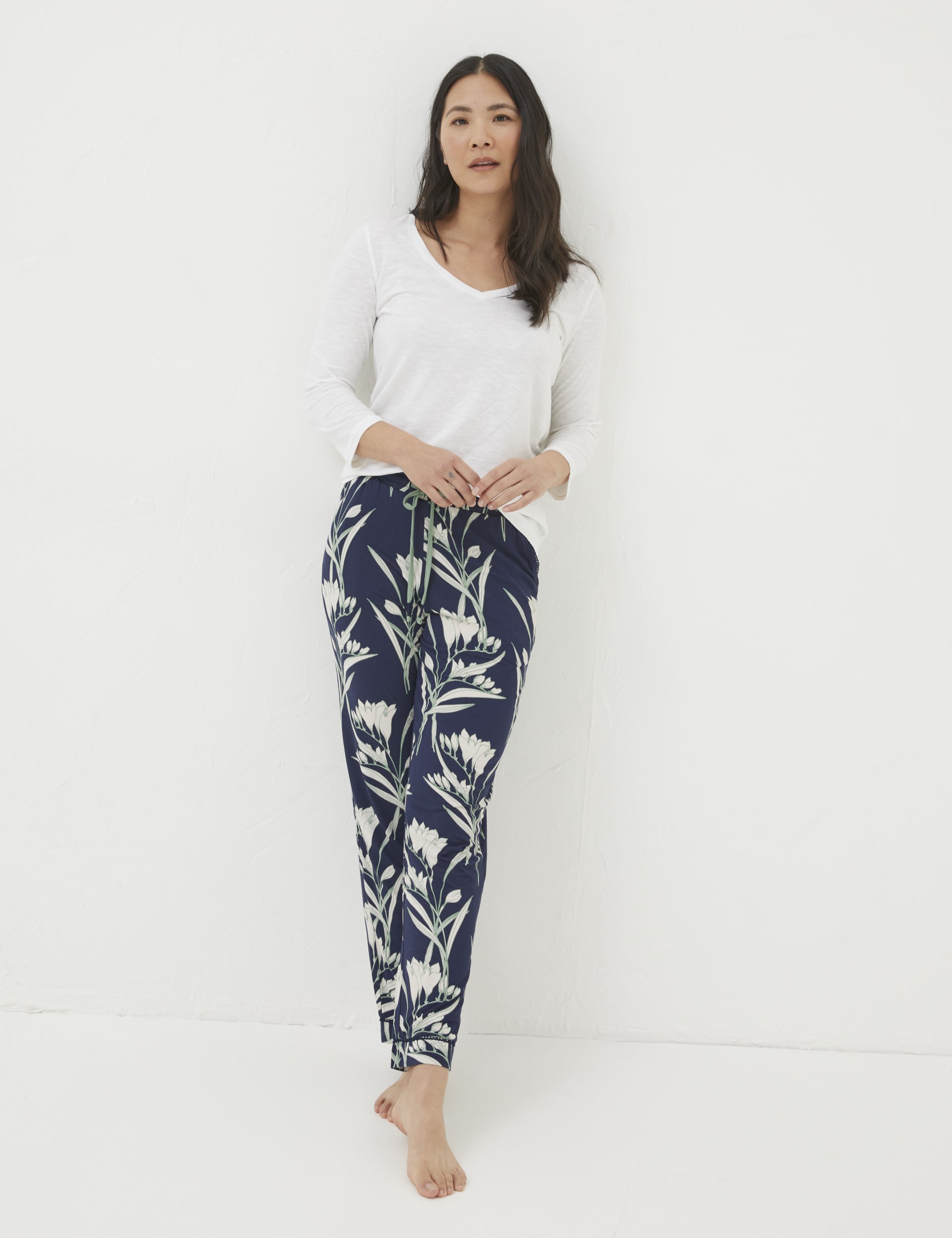 Floral Print Pyjama Bottoms | FatFace | M&S