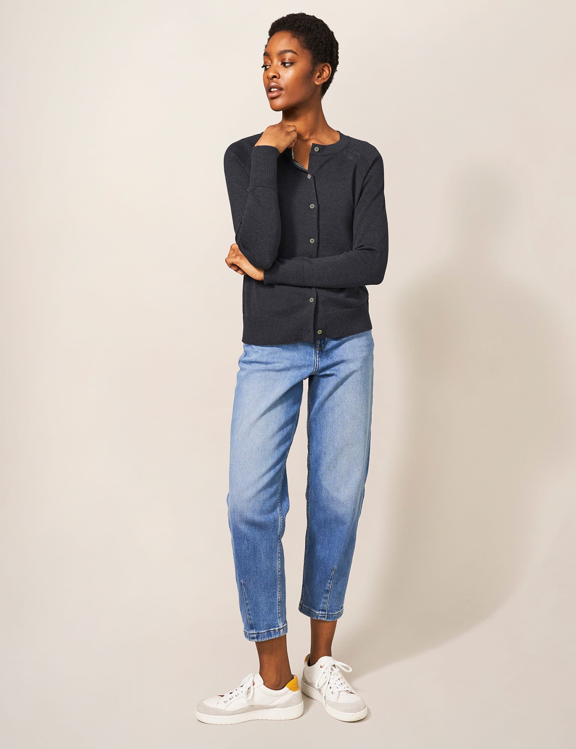 Women’s Crew Neck Cardigans | M&S