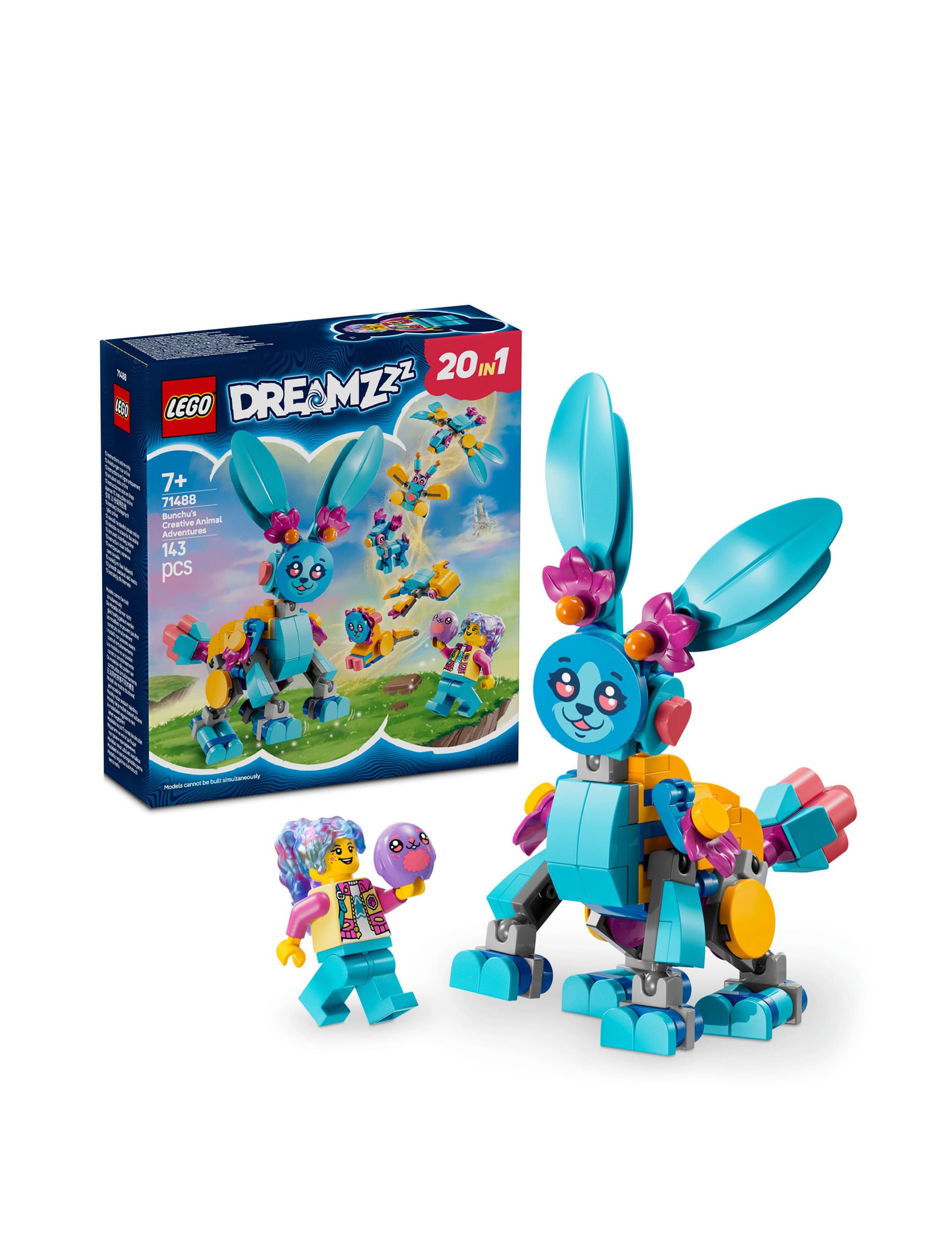 LEGO® DREAMZzz Bunchu’s Creative Animal Adventures 71488 (7+ Yrs) | Lego | M&S