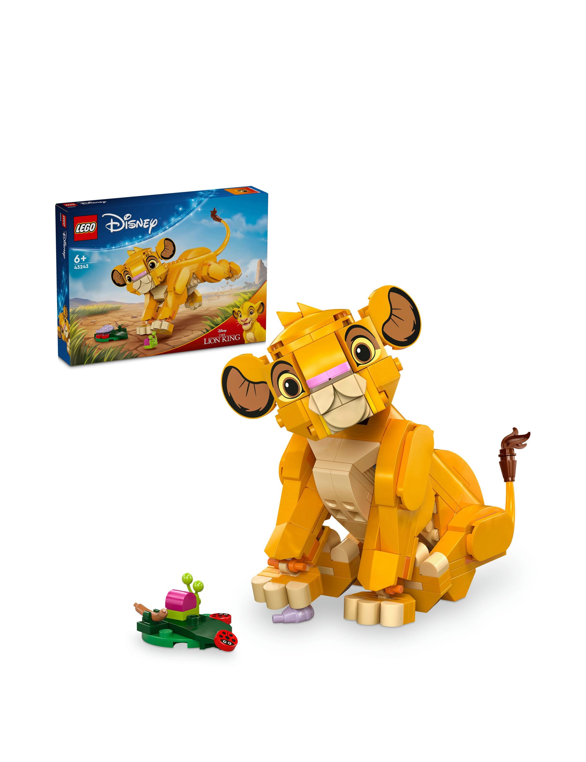 LEGO® ǀ Disney Simba the Lion King Cub Fun Gift Idea 43243 (6+ Yrs ...