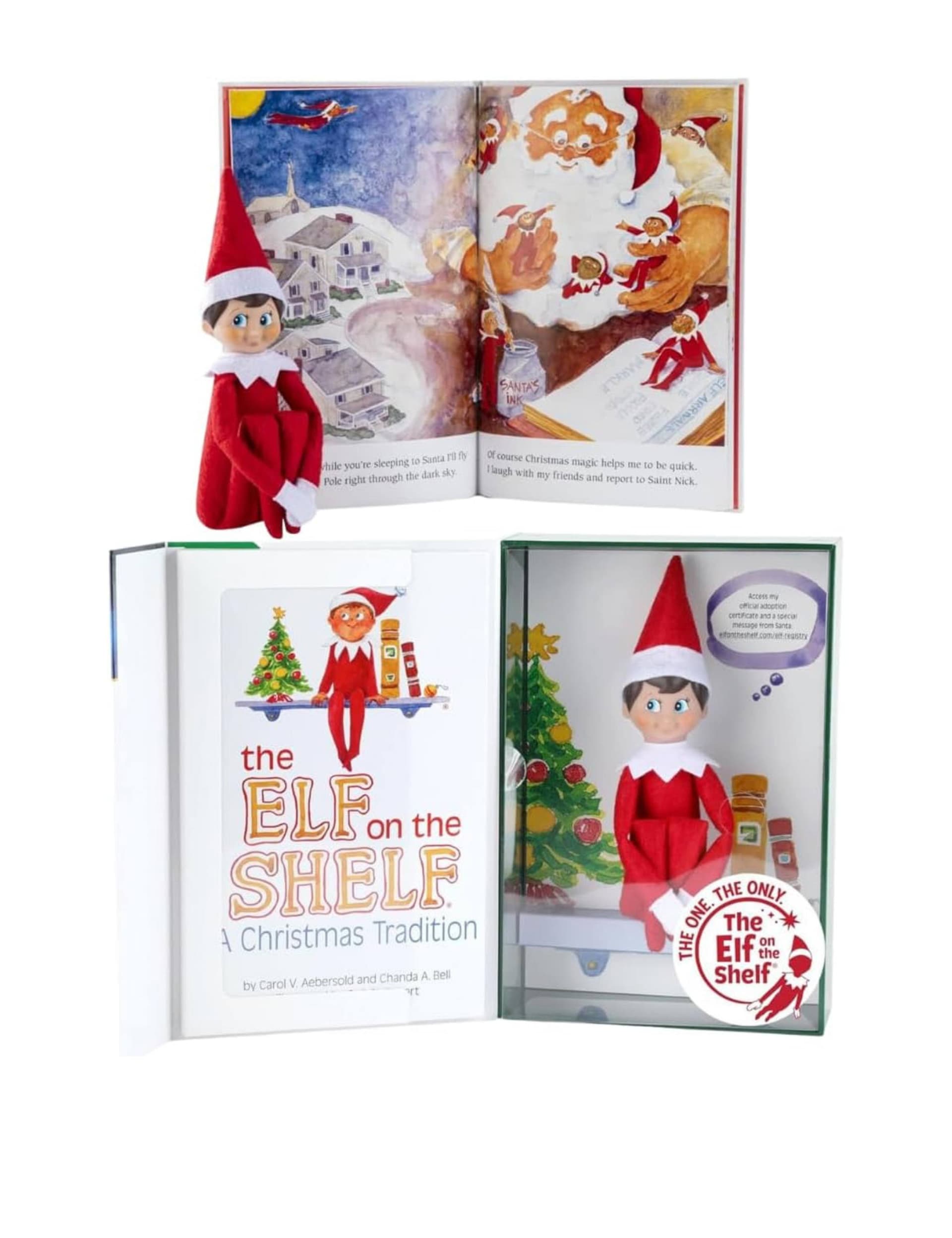 The Elf On The Shelf® Boy Elf With Blue Eyes (12+ Mths) | The Elf On ...