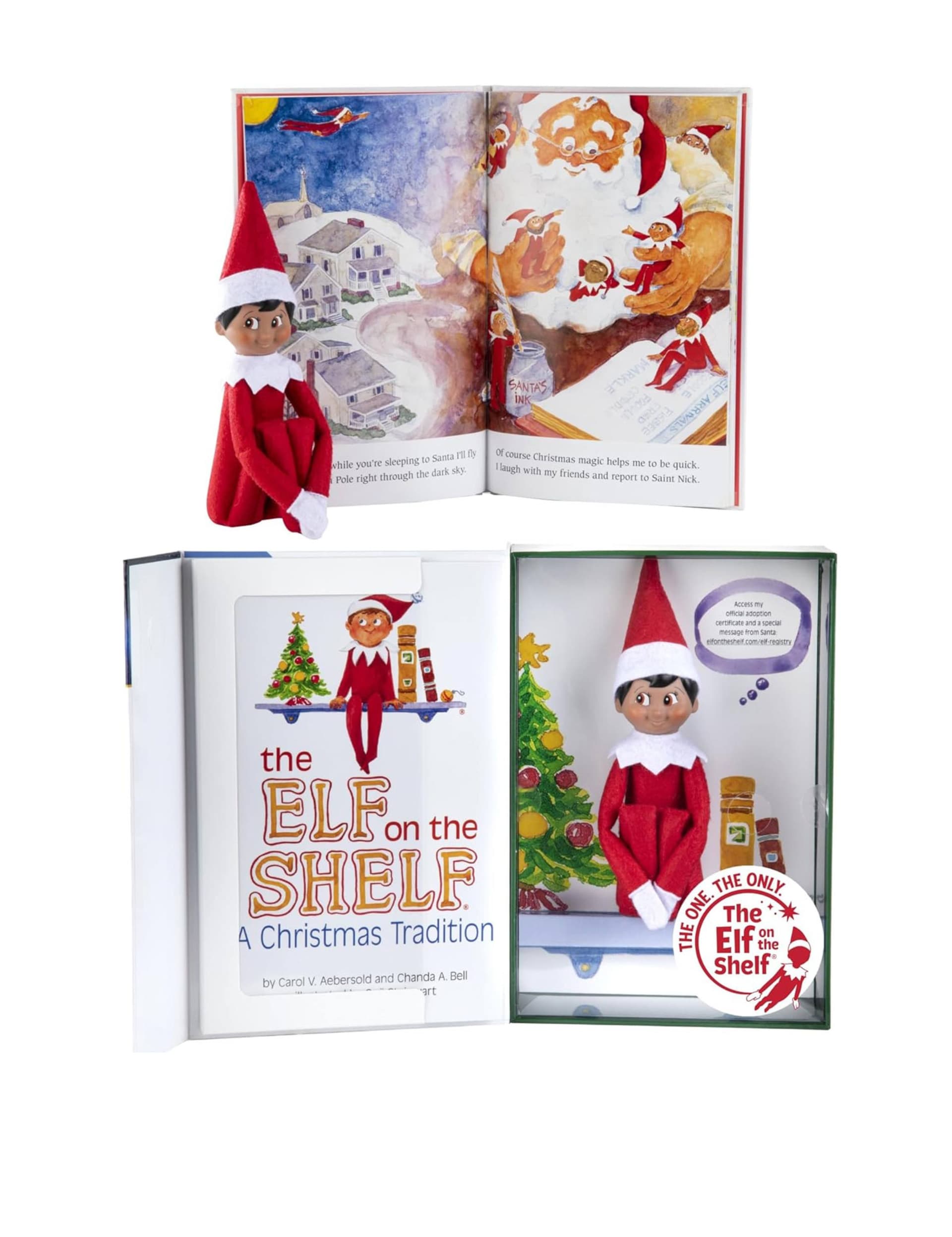 The Elf On The Shelf® Boy Elf With Brown Eyes (12+ Mths) | The Elf On ...