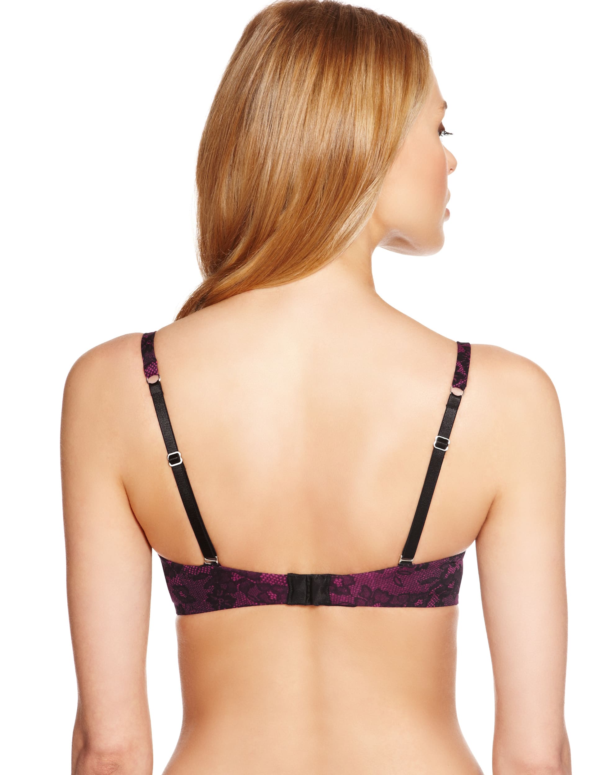 Underwired 2 Cup Sizes Bigger Push Up A D Bra M S Collection M S