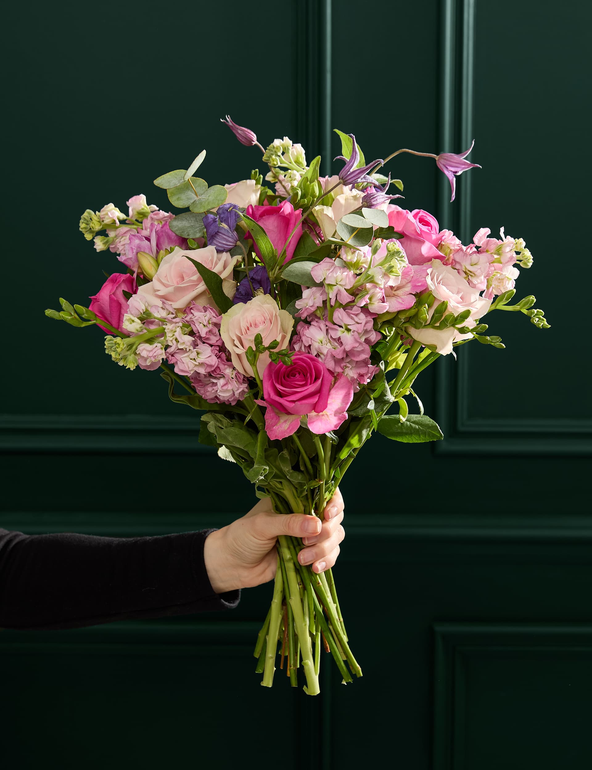 Sweetly Scented Freesia & Rose Bouquet | Flower Market | M&S