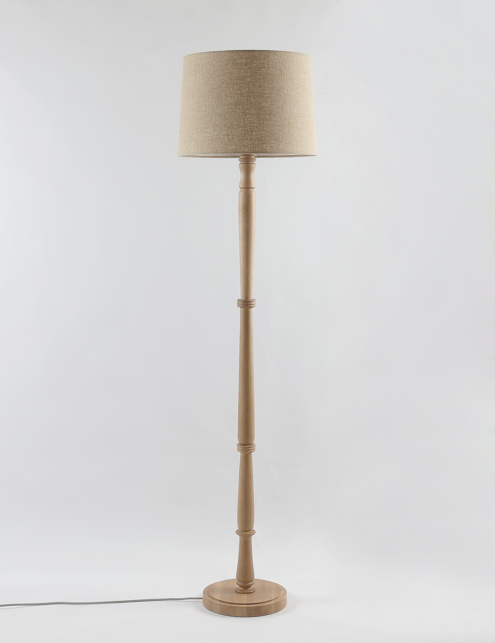Wooden Floor Lamp | M&S