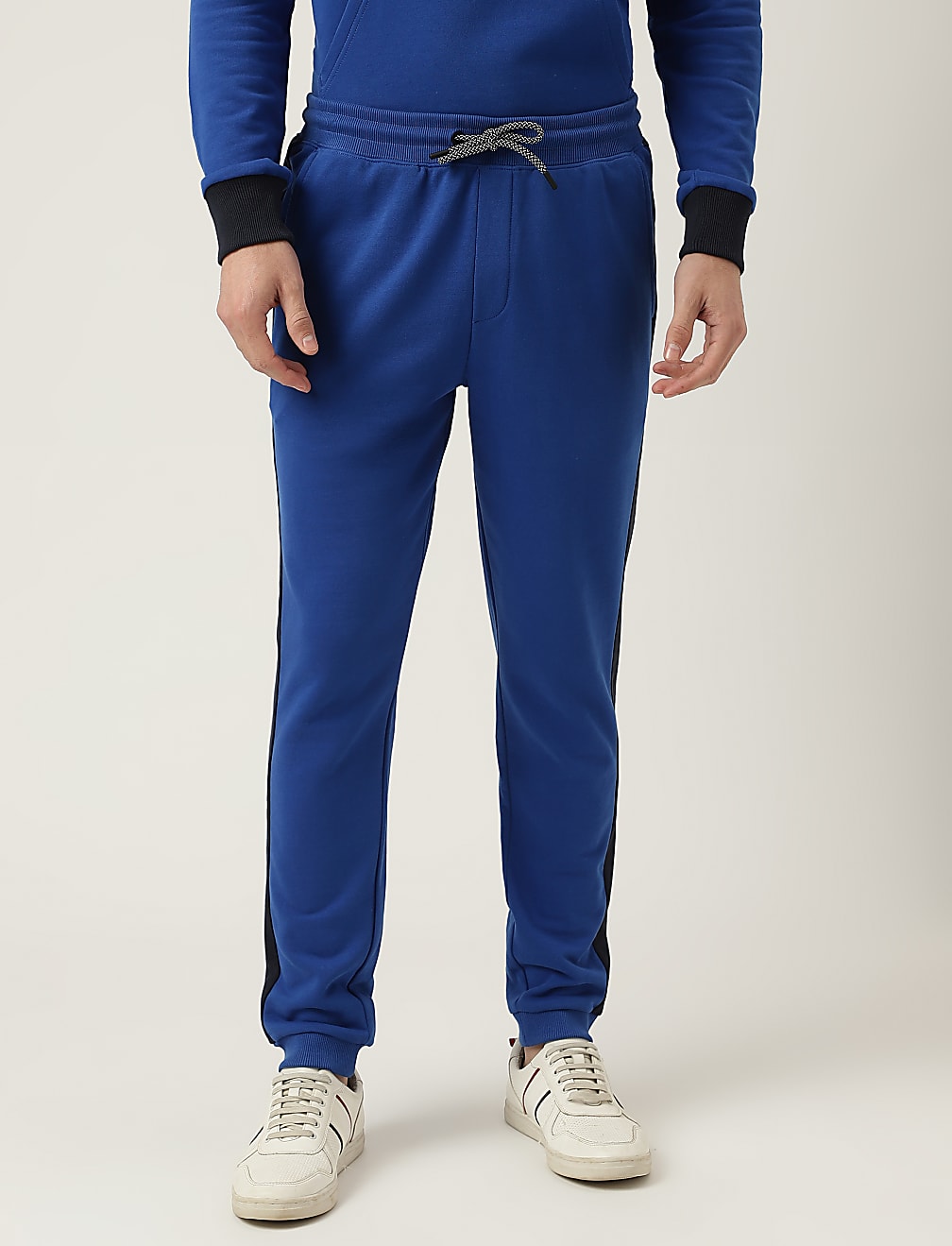 Buy Pure Cotton Solid Joggers at Marks & Spencer