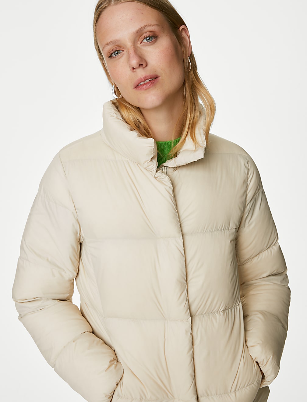 Buy Feather & Down Padded Puffer Jacket at Marks & Spencer