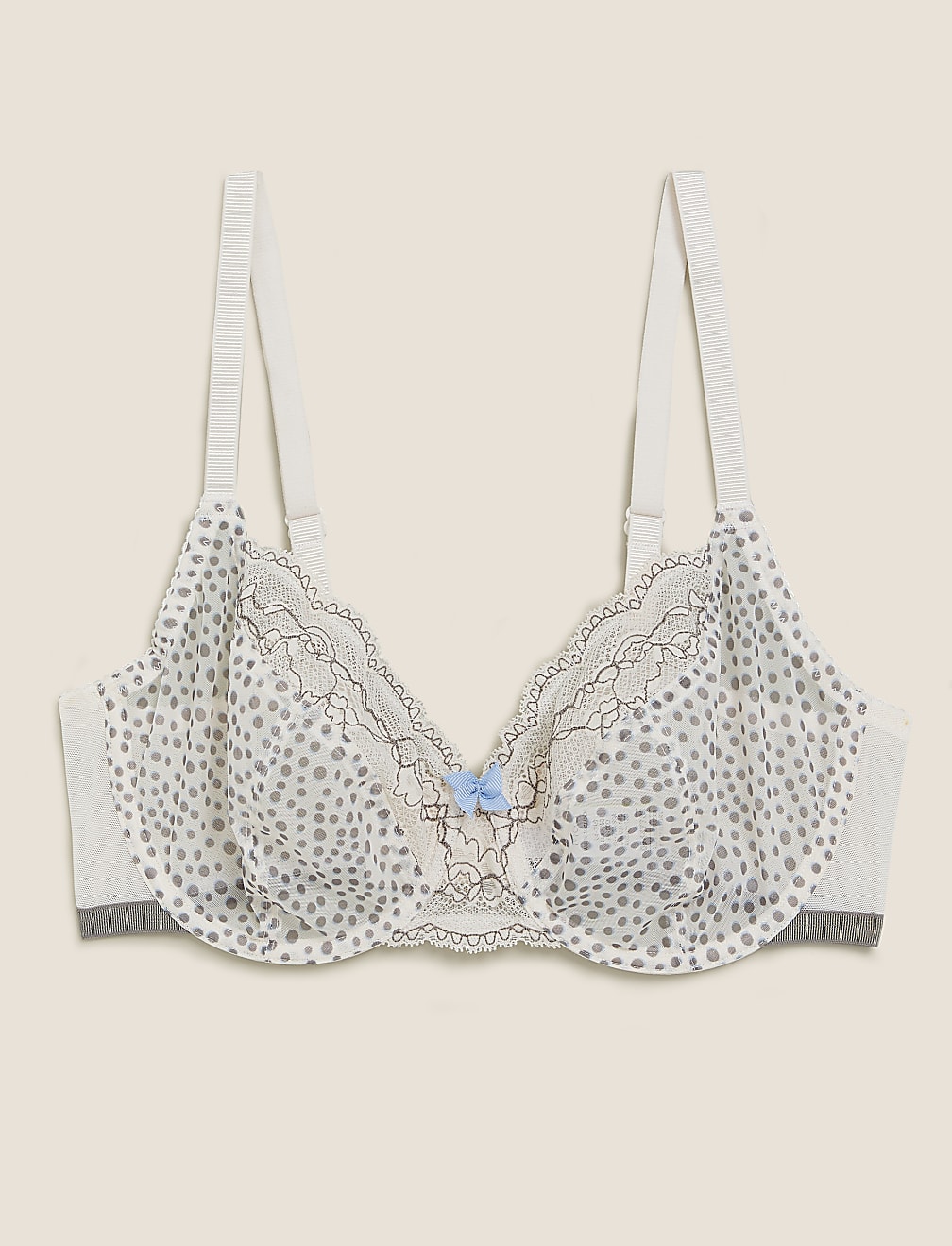Buy Lace Trim Wired Full Cup Bra A E At Marks And Spencer