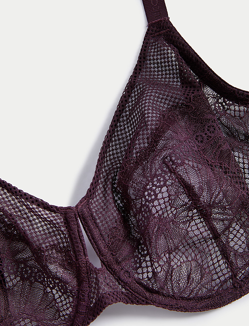 Buy Marseilles Lace Wired Minimiser Bra C-G at Marks & Spencer