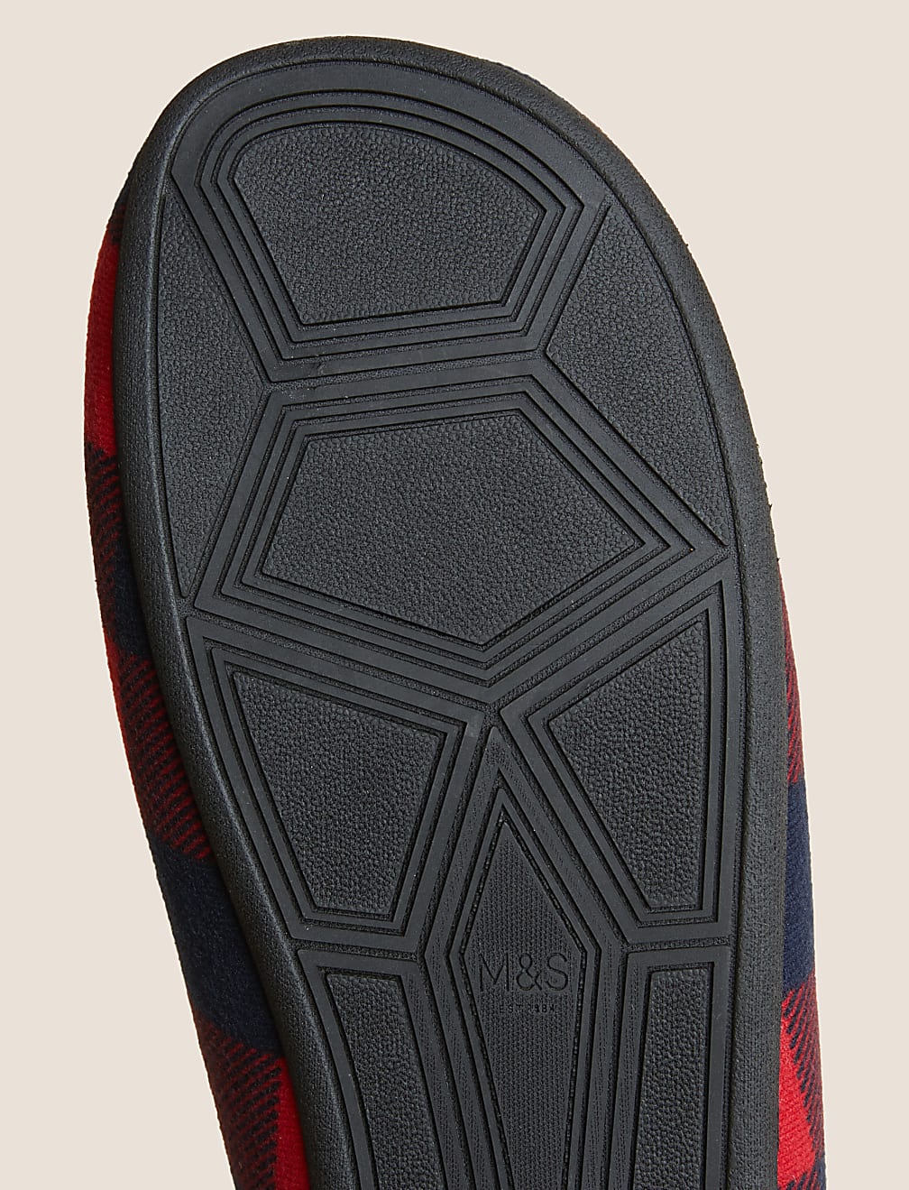 Buy Checked Mule Slippers at Marks & Spencer