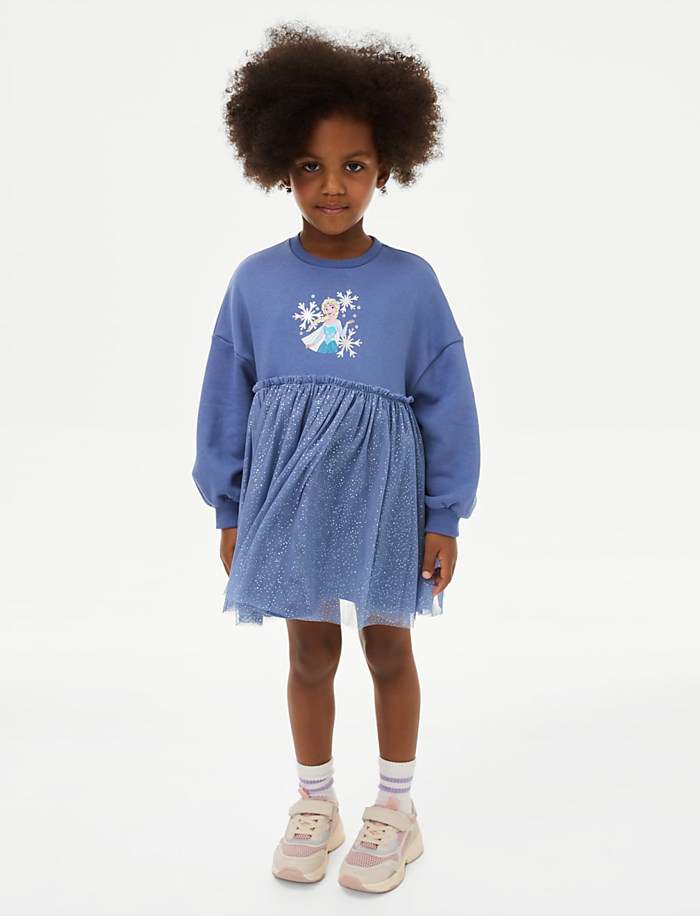 Buy Cotton Rich Disney Princess™ Tulle Dress (2-8 Yrs) at Marks & Spencer
