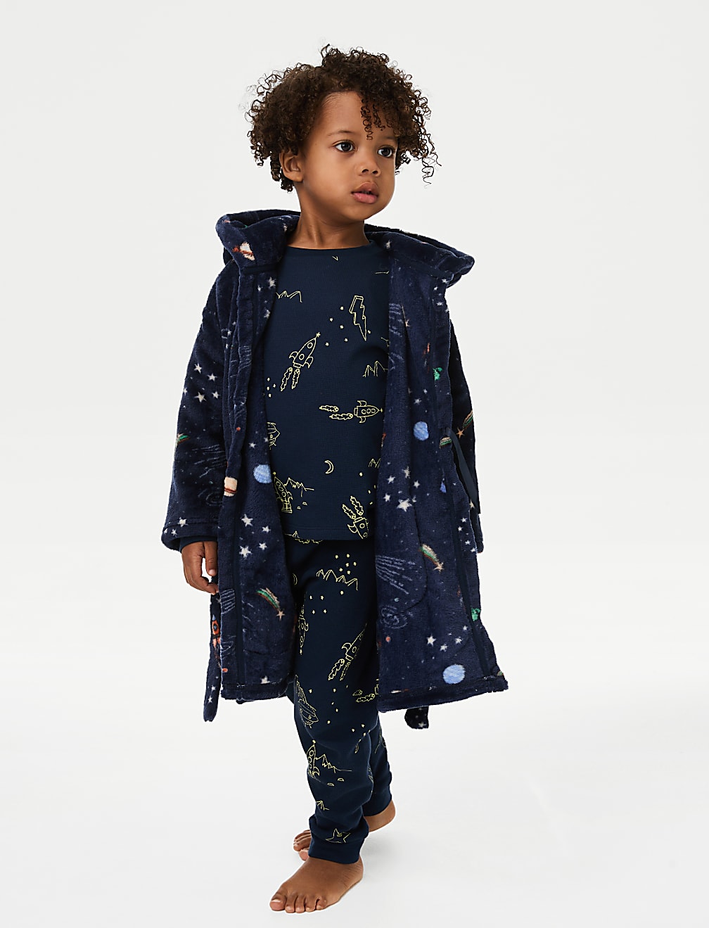 Buy Space Dressing Gown (1-8 Yrs) at Marks & Spencer