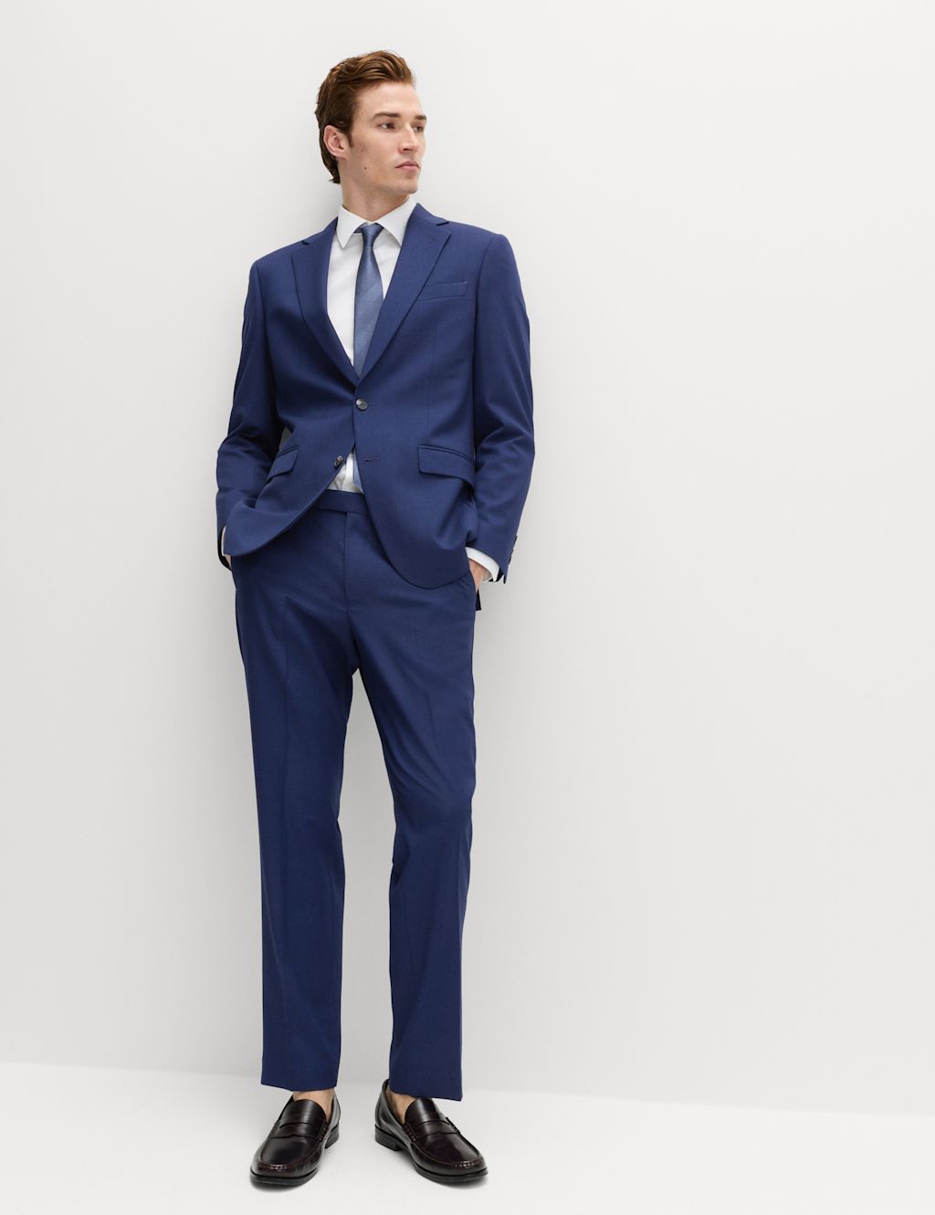 Regular Fit Stretch Suit | M&S