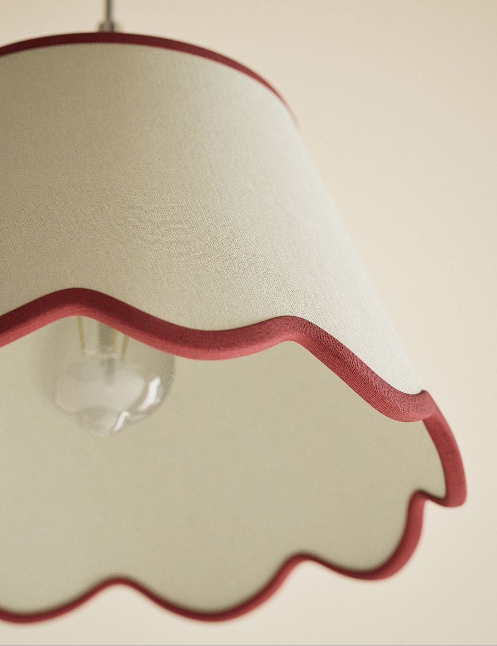 Large Scallop Trim Lamp Shade | M&S Collection | M&S