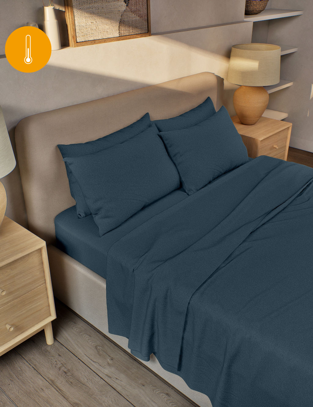 Blue Bed Sheets | M&S