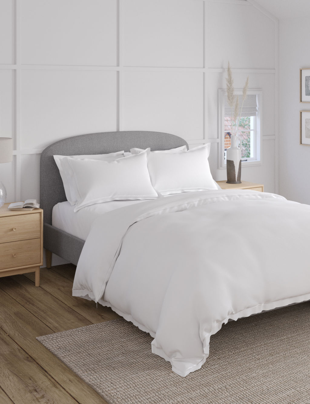 600 Thread Count Sateen Bedding Set | M&S Collection | M&S