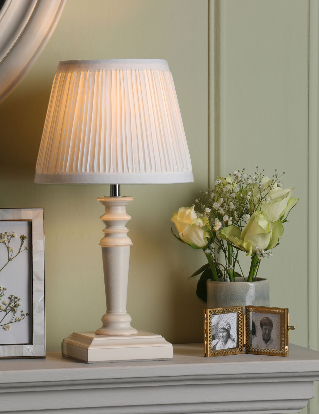 Set of 2 Tate Wooden Table Lamps | Laura Ashley | M&S