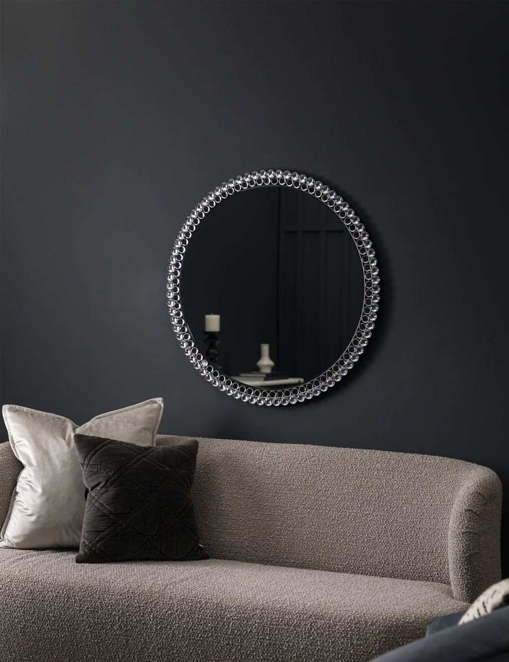 Fallon Large Round Wall Mirror | Gallery Home | M&S